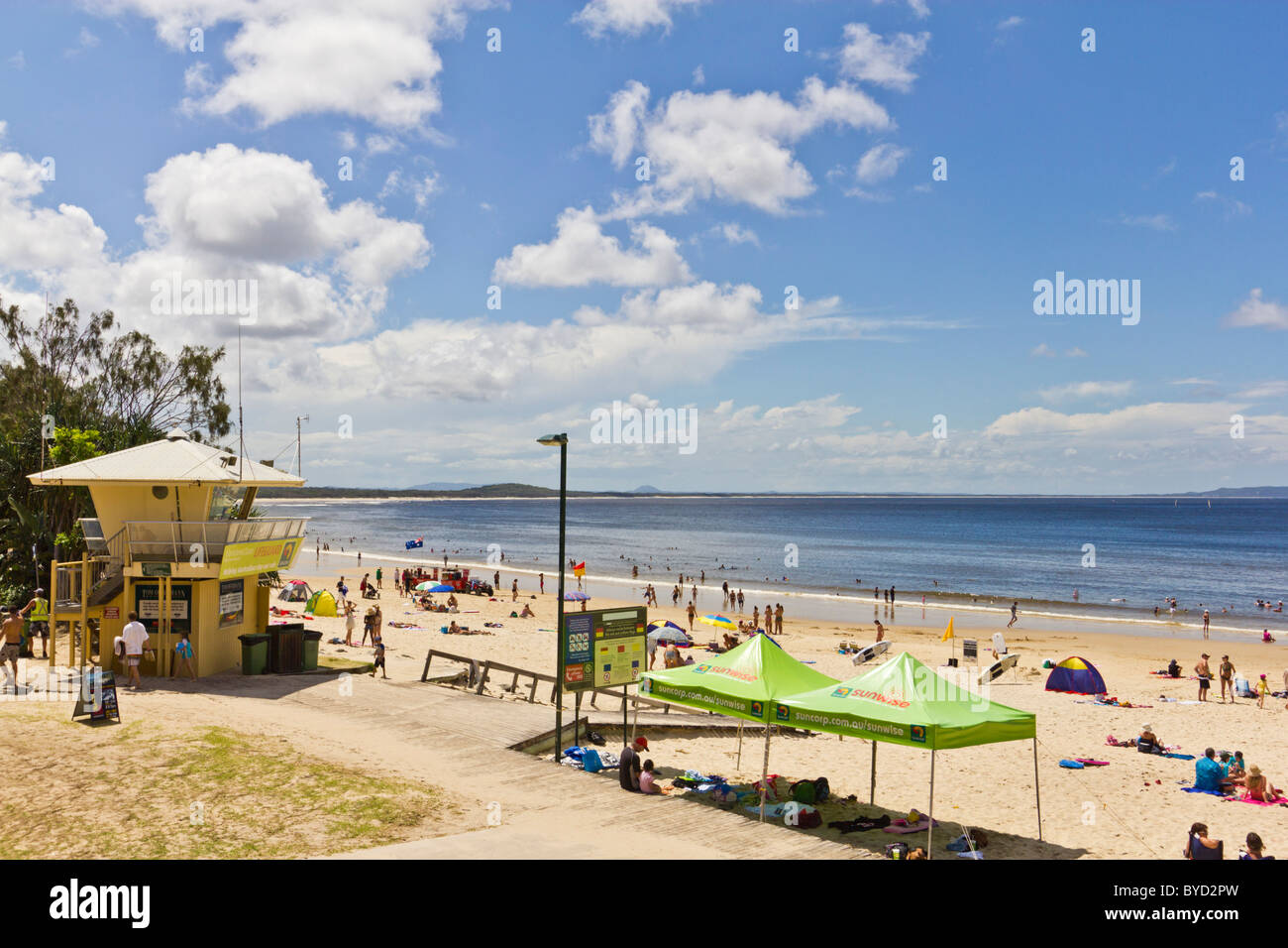 Noosa Beach, Sunshine Coast Queensland Australia Stock Photo - Alamy