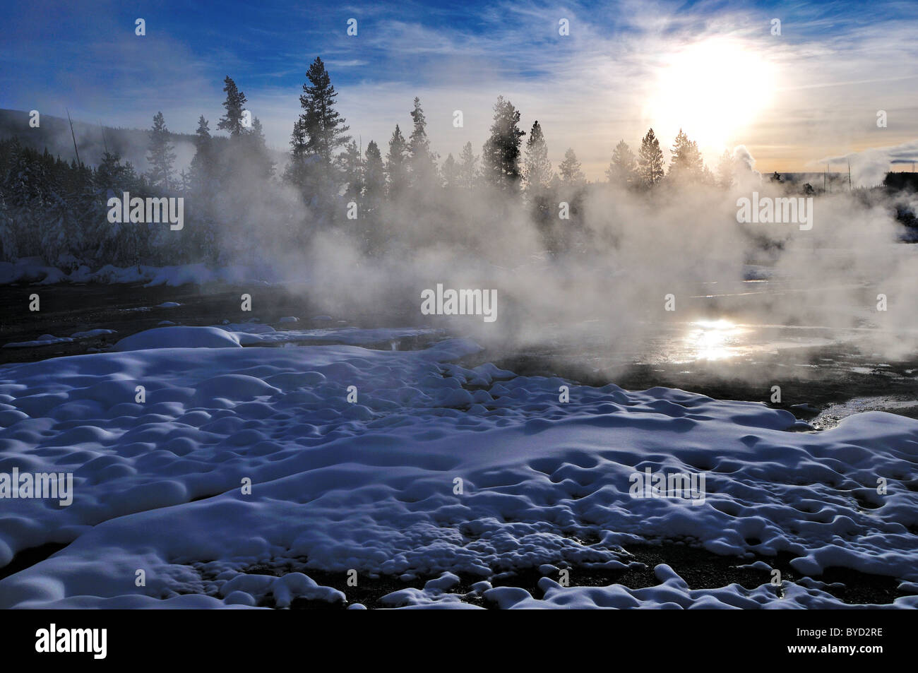 Hot spring steam hi-res stock photography and images - Alamy