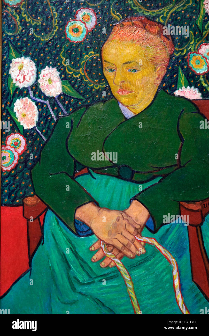 Detail: La Berceuse (Woman Rocking a Cradle; Augustine-Alix Pellicot ...