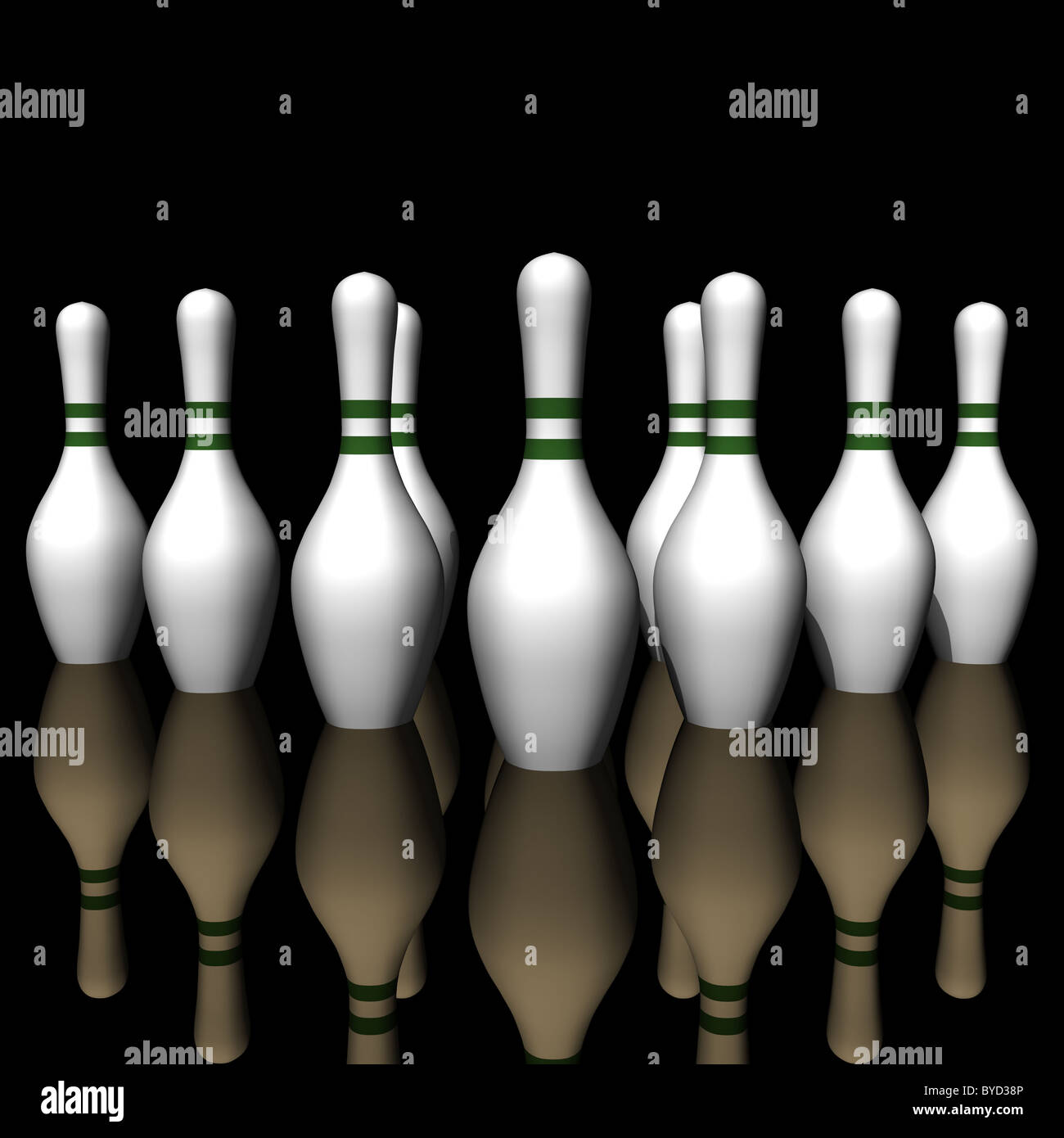 White size of bowling on a smooth surface Stock Photo - Alamy