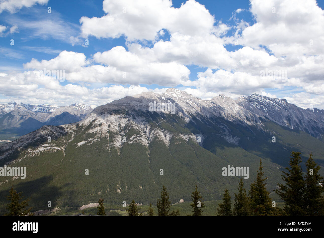 Rundle Mountain in Banff National Park, Alberta, Canada Stock Photo - Alamy