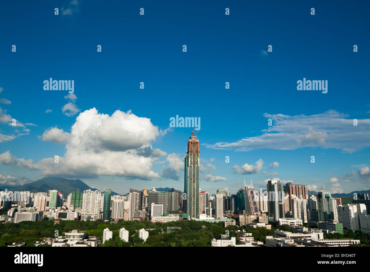 Shenzhen city skyline hi-res stock photography and images - Alamy