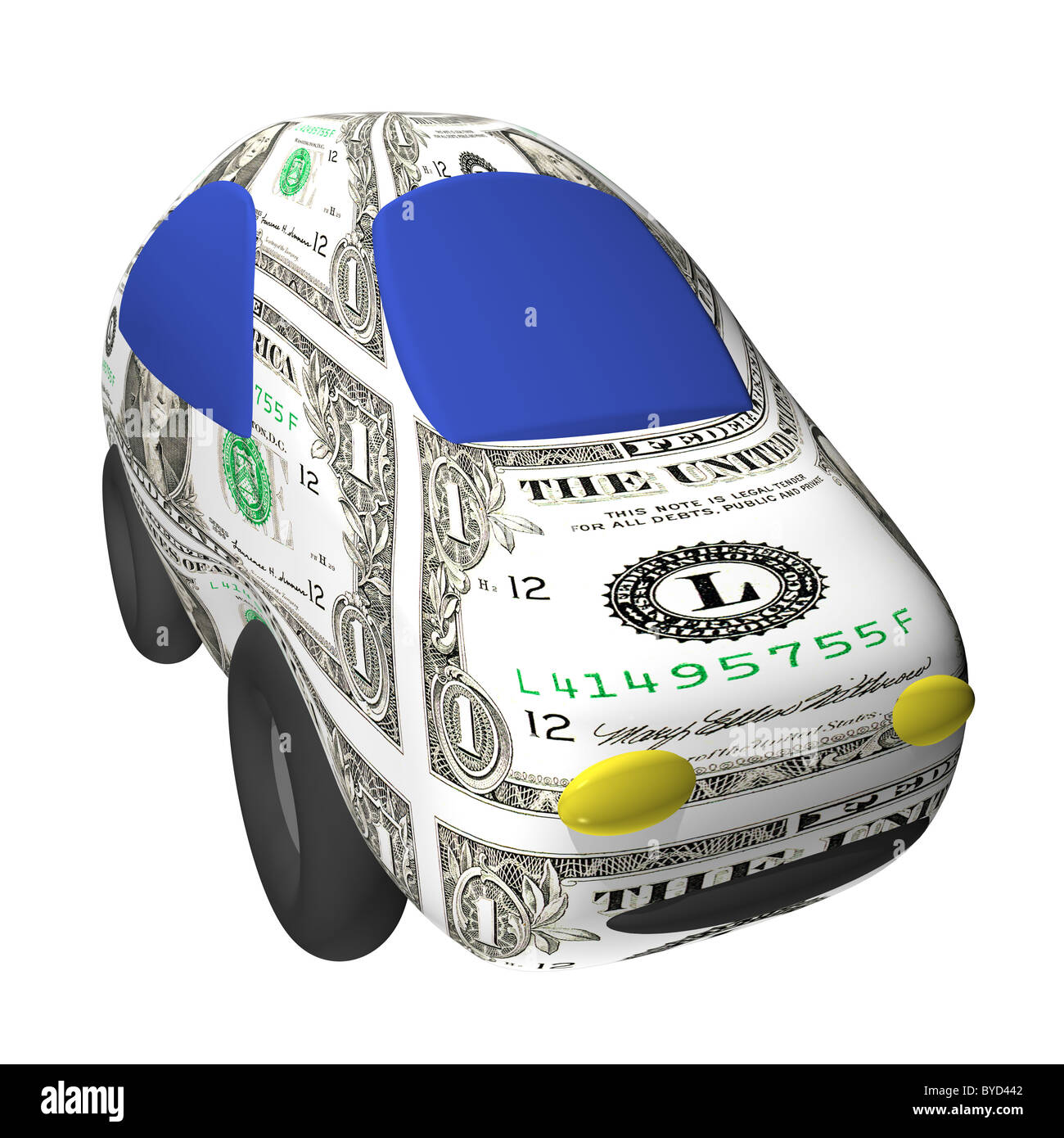 Toy car picture Cut Out Stock Images & Pictures - Alamy