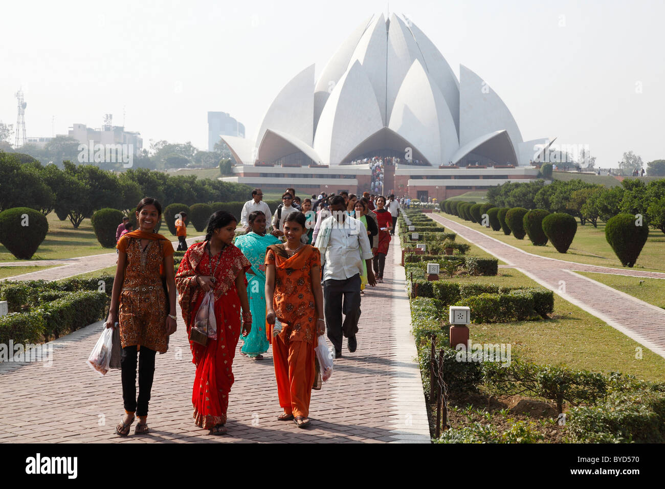 Bahá i House of Worship, Lotus Temple, Lotus of Bahapur, Delhi, Uttar ...