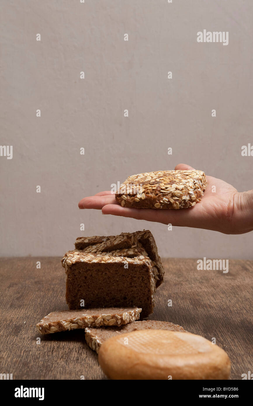 Slice multi grain bread hi-res stock photography and images - Alamy