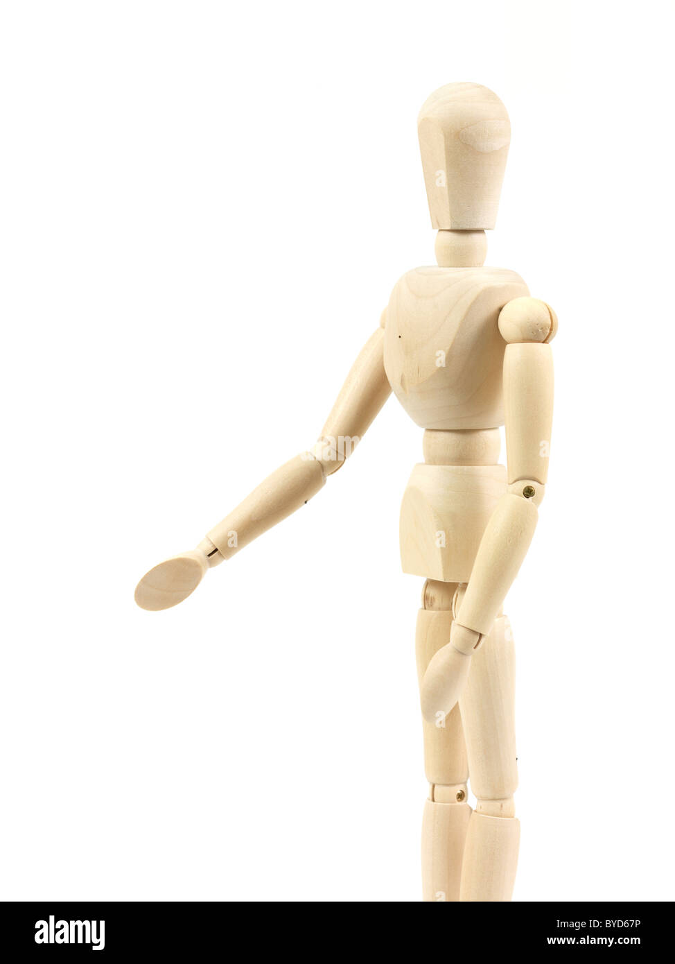 A wooden manikin Stock Photo - Alamy