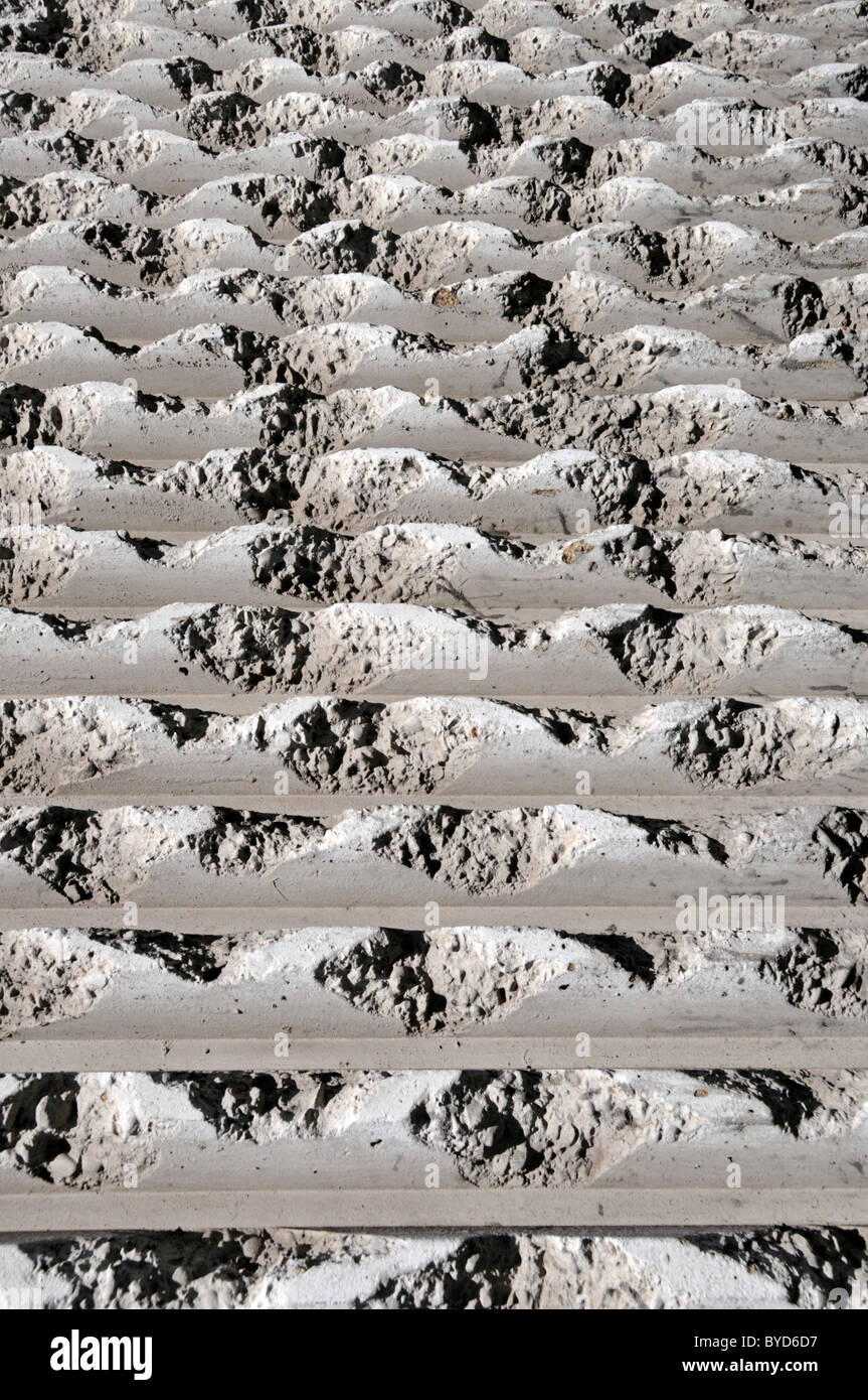 Horizontal Concrete Panel Texture