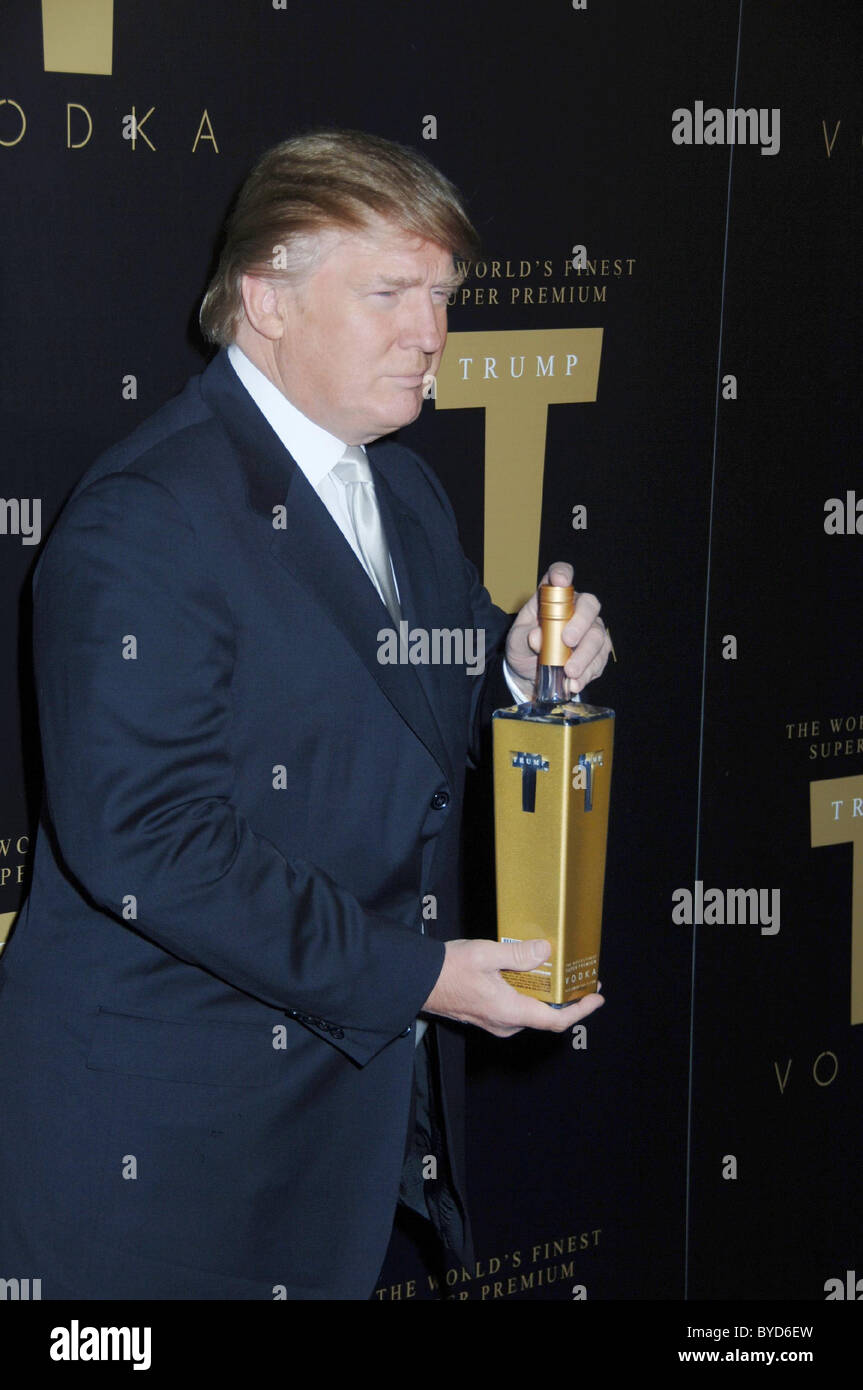 Drinks america launches trump vodka hi-res stock photography and images ...