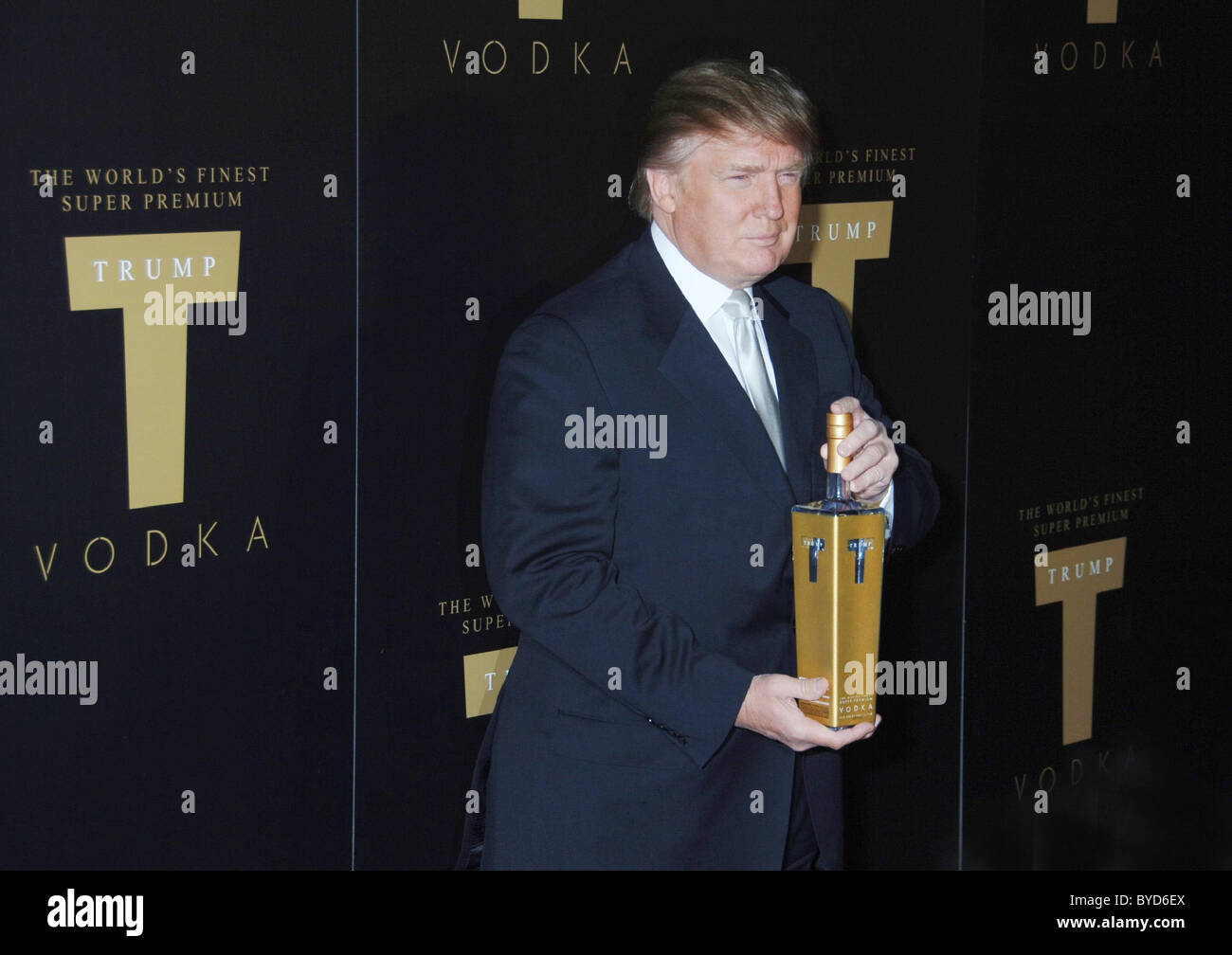 Donald trump launches trump vodka party hi-res stock photography and ...