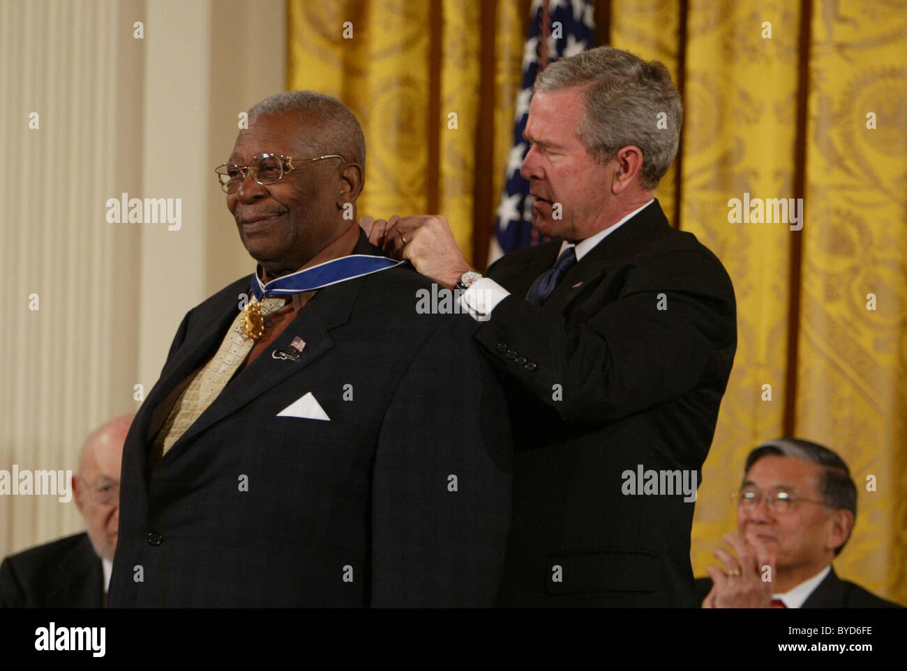 B.B. King and President George W. Bush President George W. Bush ...