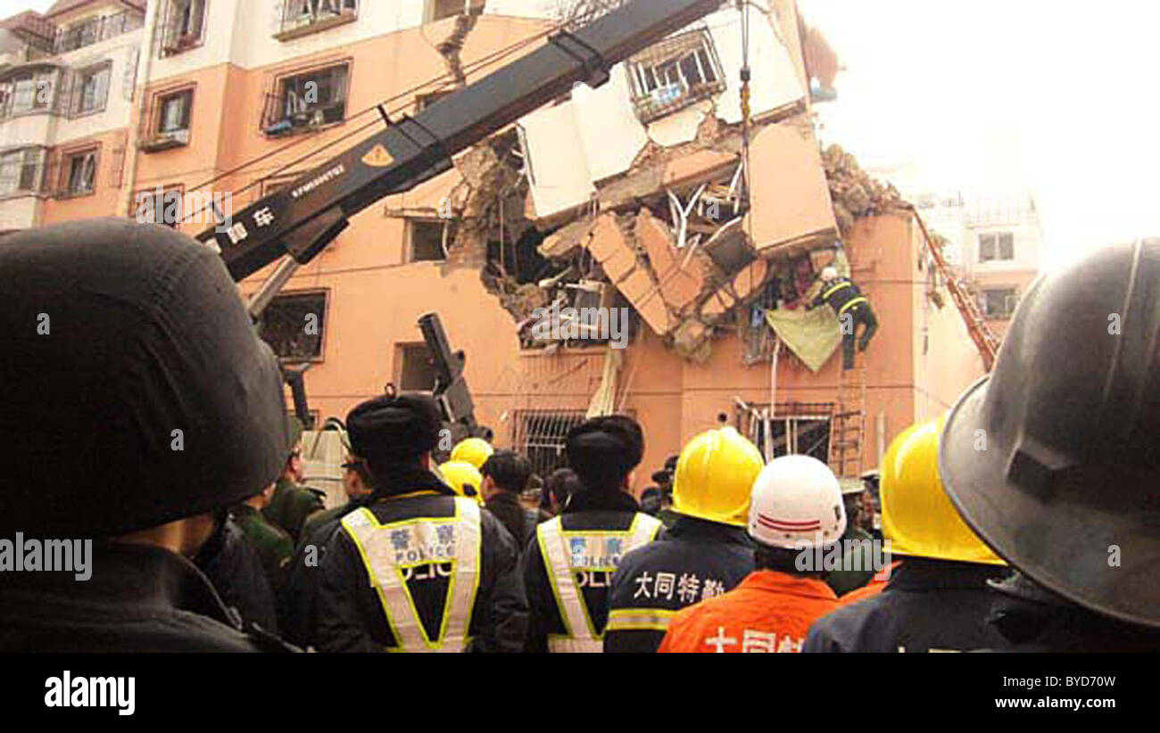 * MAN SURVIVES HOUSE EXPLOSION A horribly injured man hangs from the ...