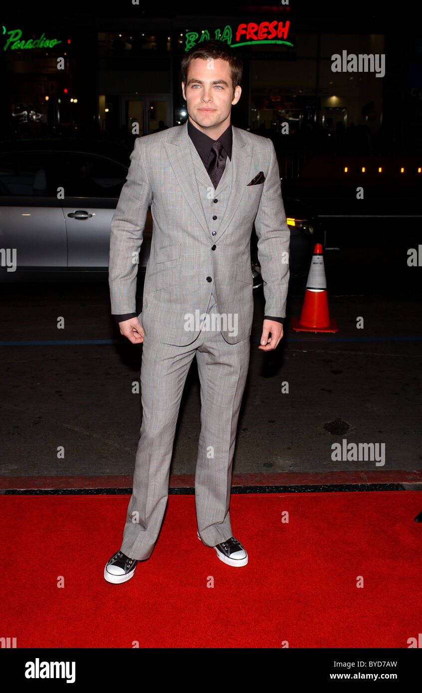 Chris Pine Los Angeles Premiere of 'Smokin' Aces' held at the Grauman's ...