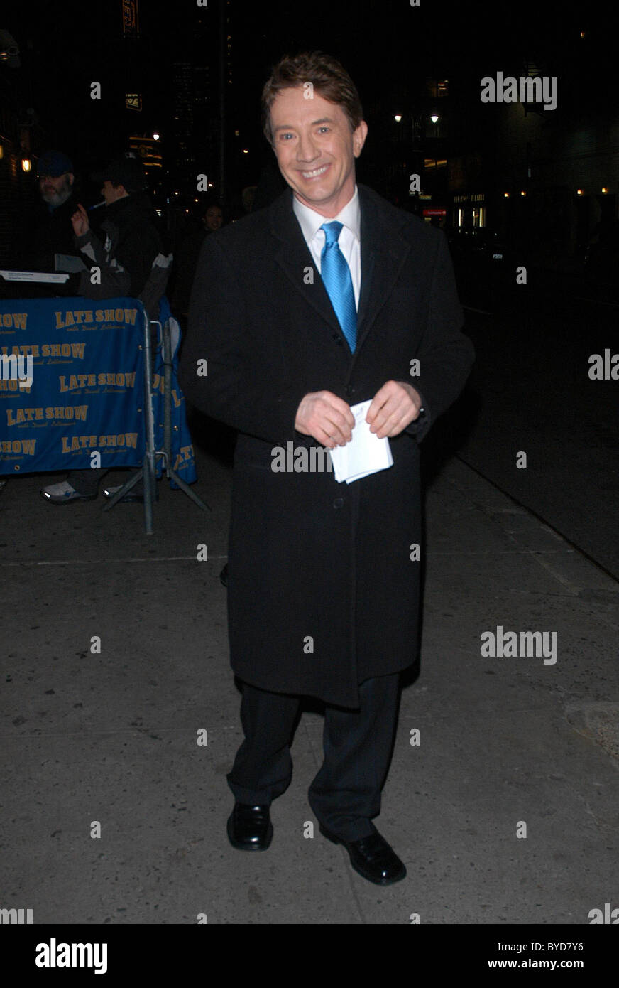 Martin Short Celebrities outside the Ed Sullivan Theatre for 'The Late ...