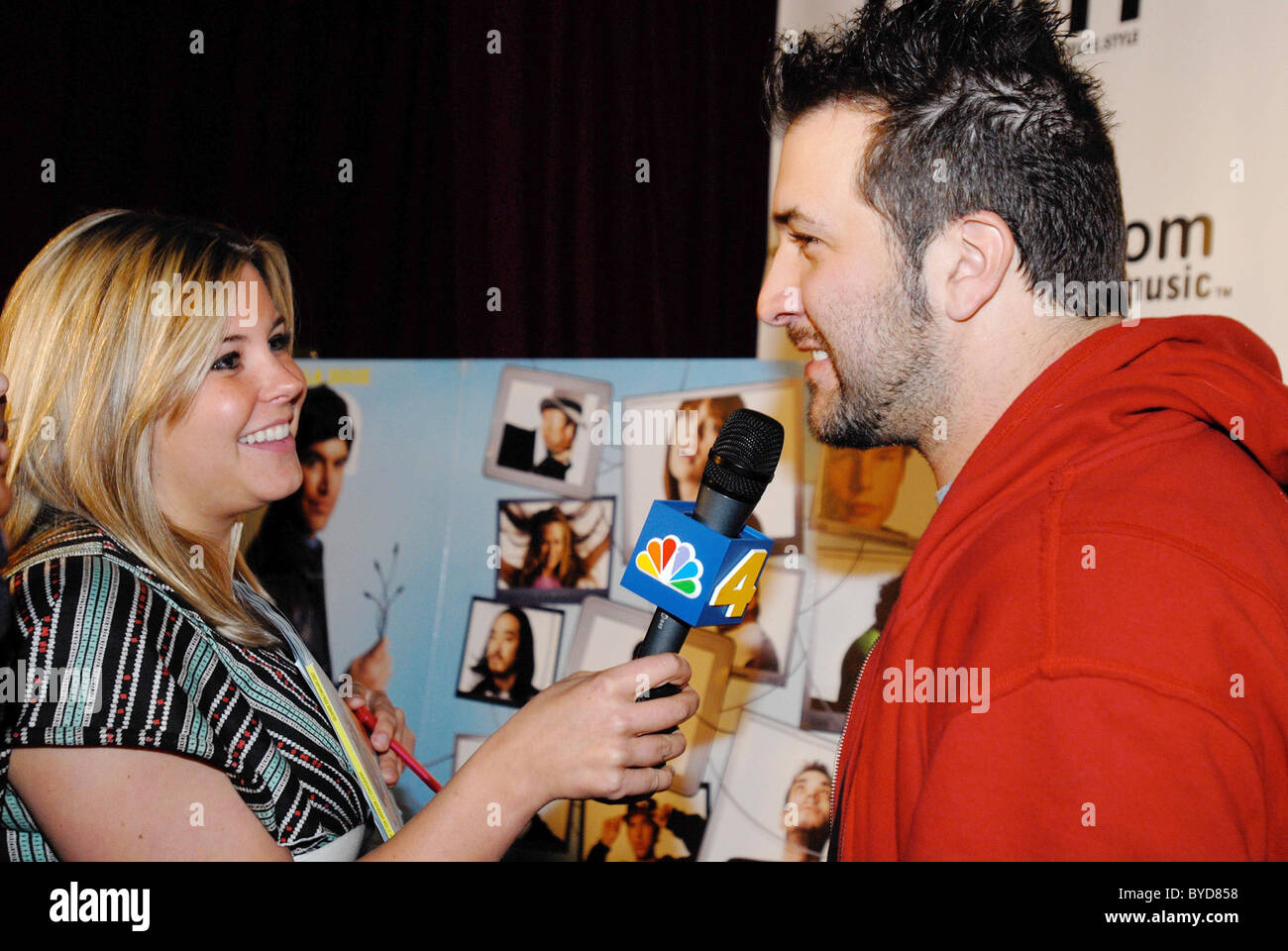 Joey Fatone BPM Magazine's MySpace LA Issue Release Party held at ...