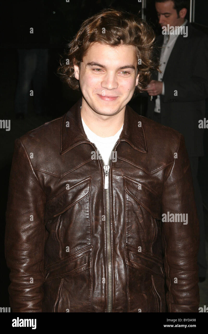 Emile Hirsch Los Angeles premiere of 'Alpha Dog' held at the ArcLight ...