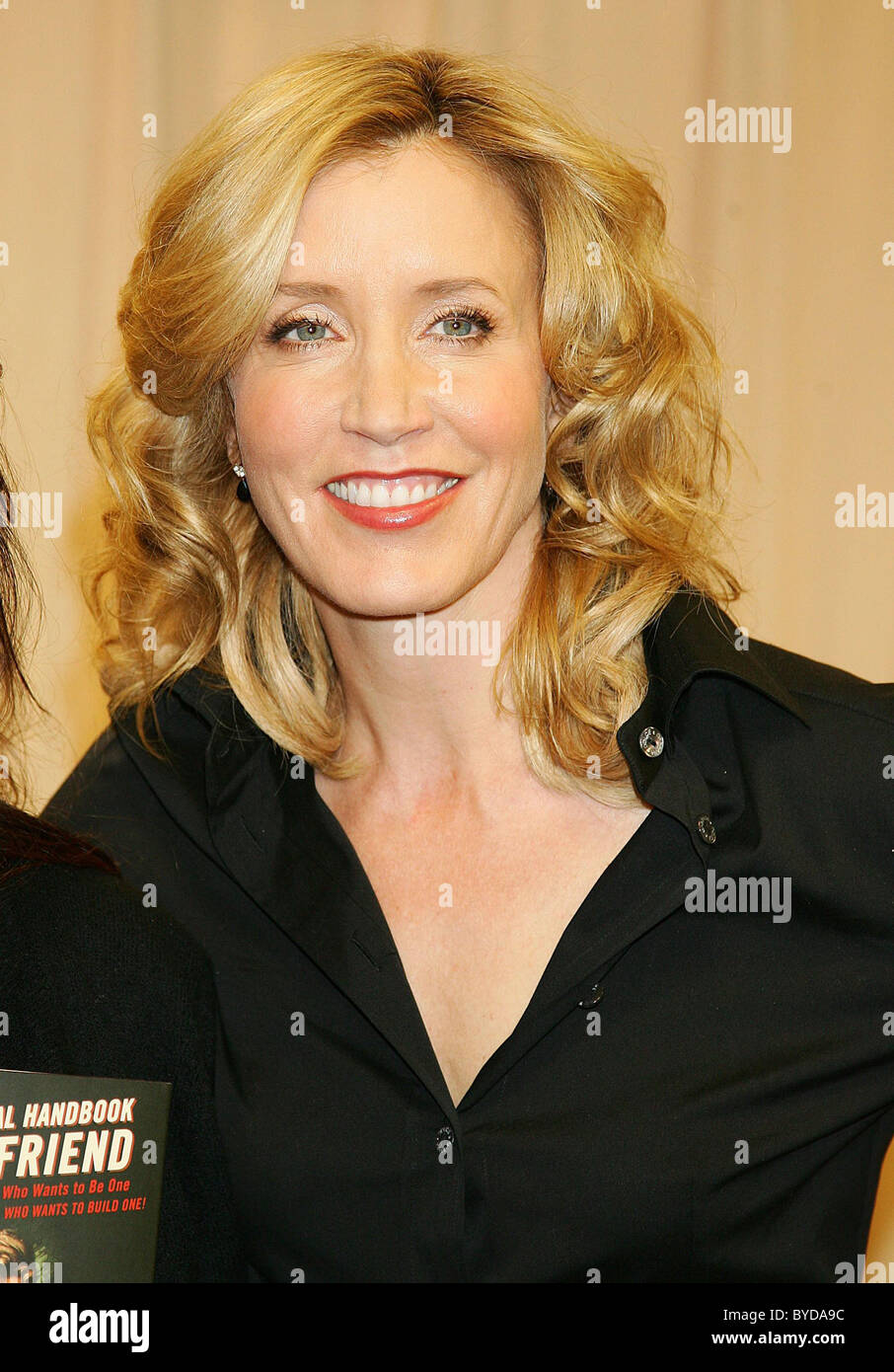 Felicity Huffman and Patricia Wolff at a Barnes and Noble book signing ...