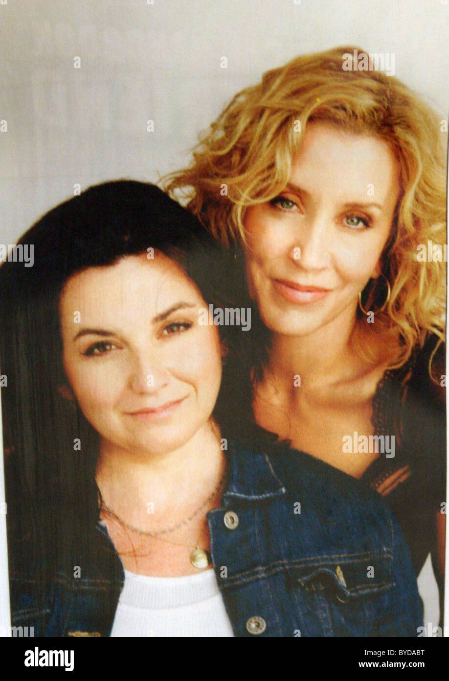Felicity Huffman and Patricia Wolff at a Barnes and Noble book signing ...
