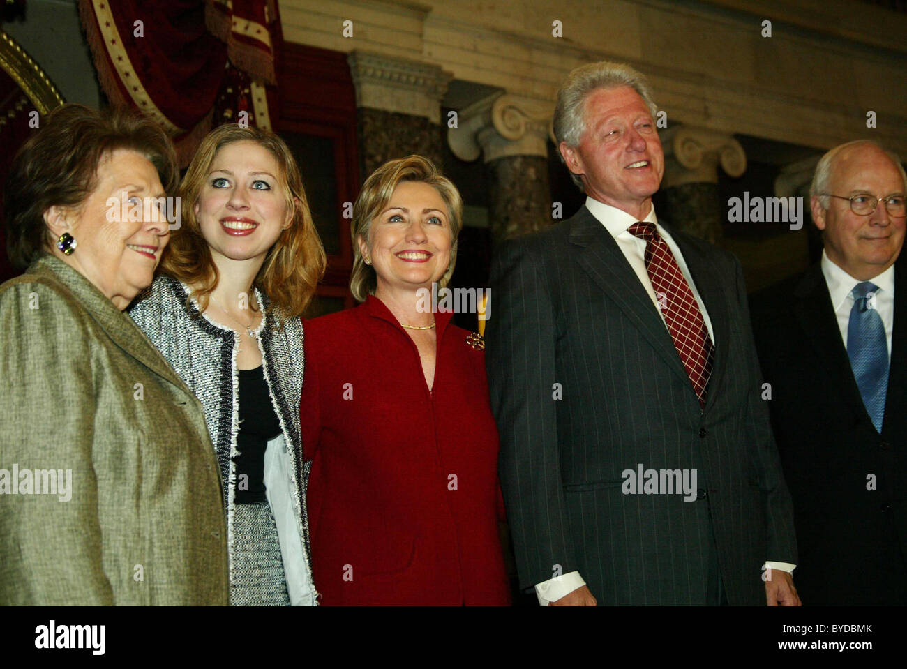 The Clintons Vice President Cheney swore in elected Senators joined by ...