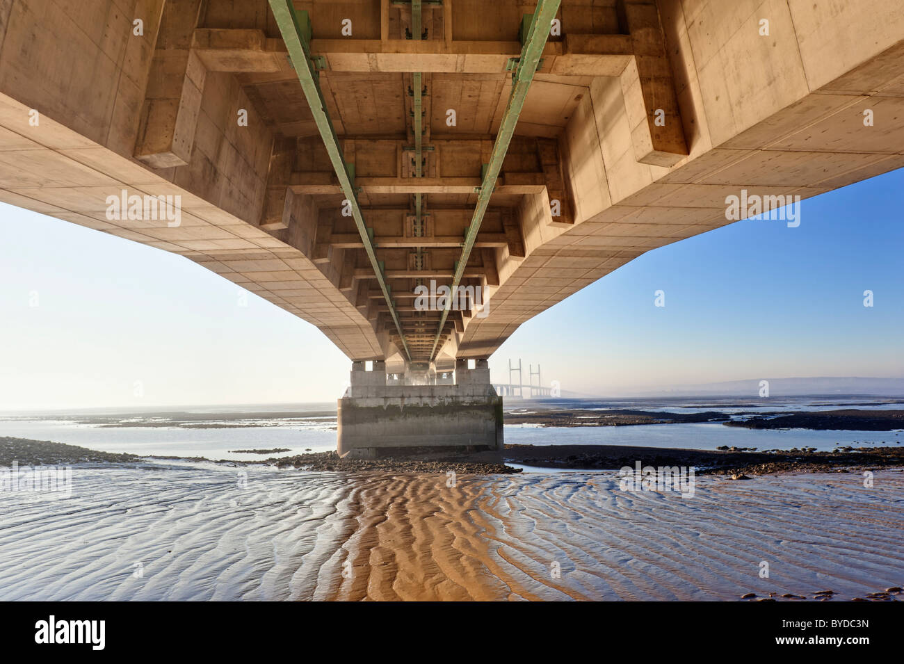 second river Severn crossing road bridge Stock Photo - Alamy