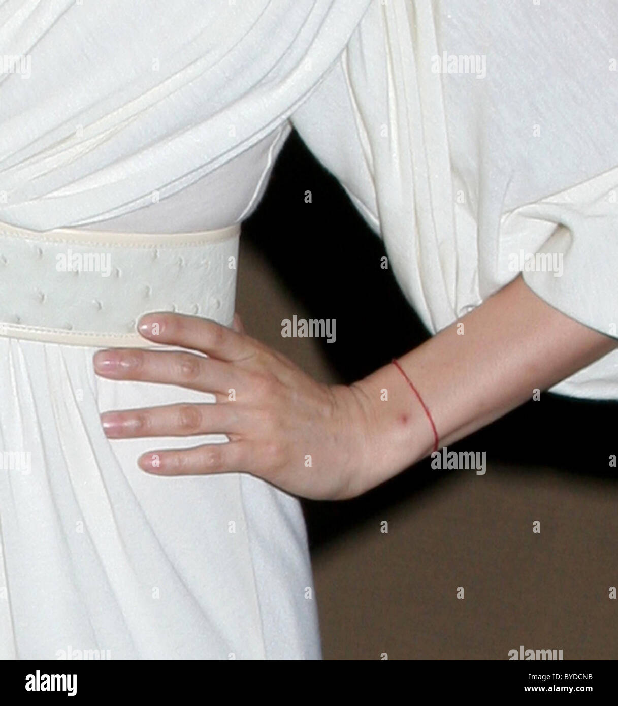 Lucy Liu red band on wrist Premiere of movie "Code Name: The Cleaner ...