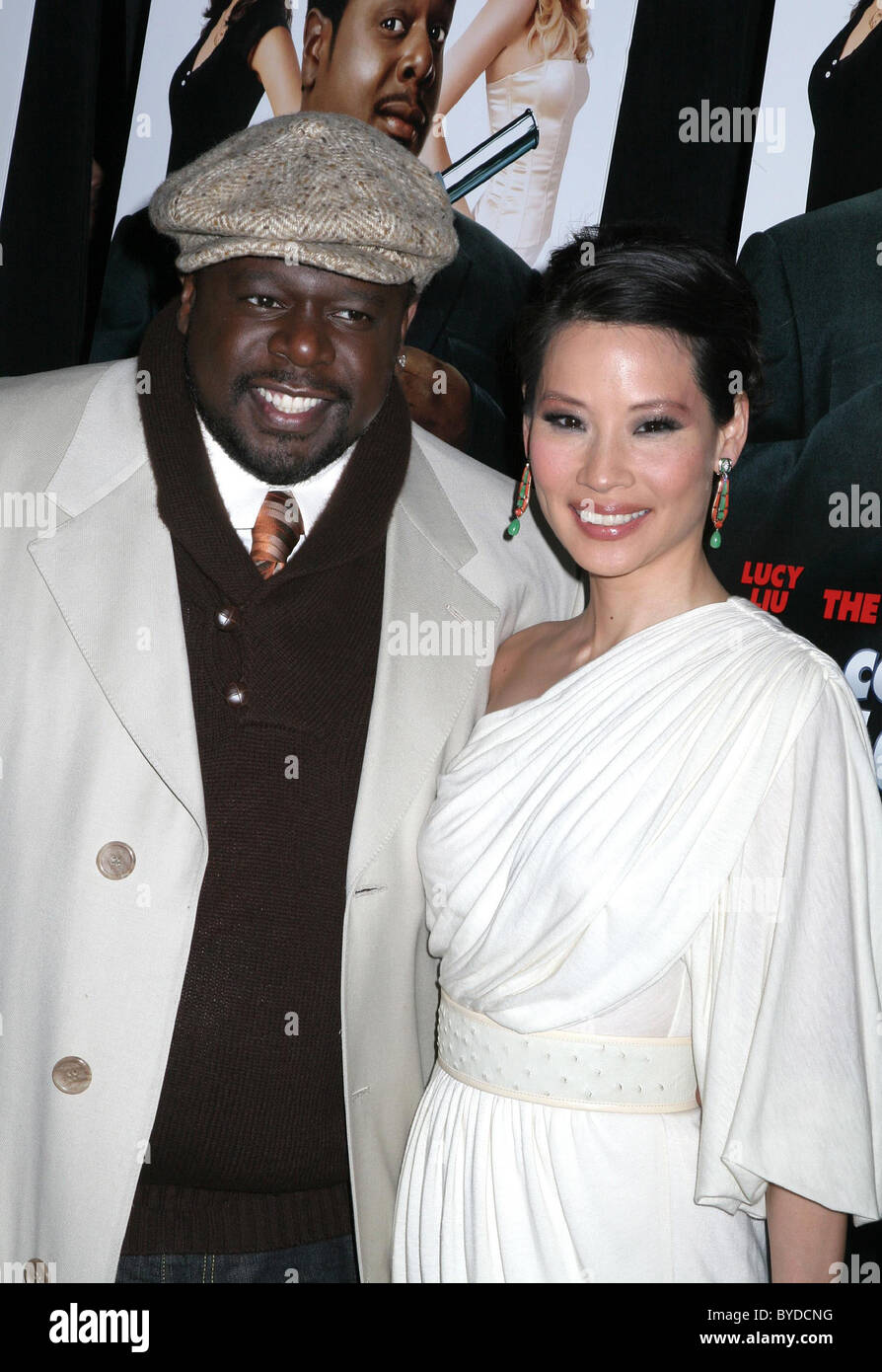 Cedric The Entertainer aka Cedric Kyles and Lucy Liu Premiere of movie ...