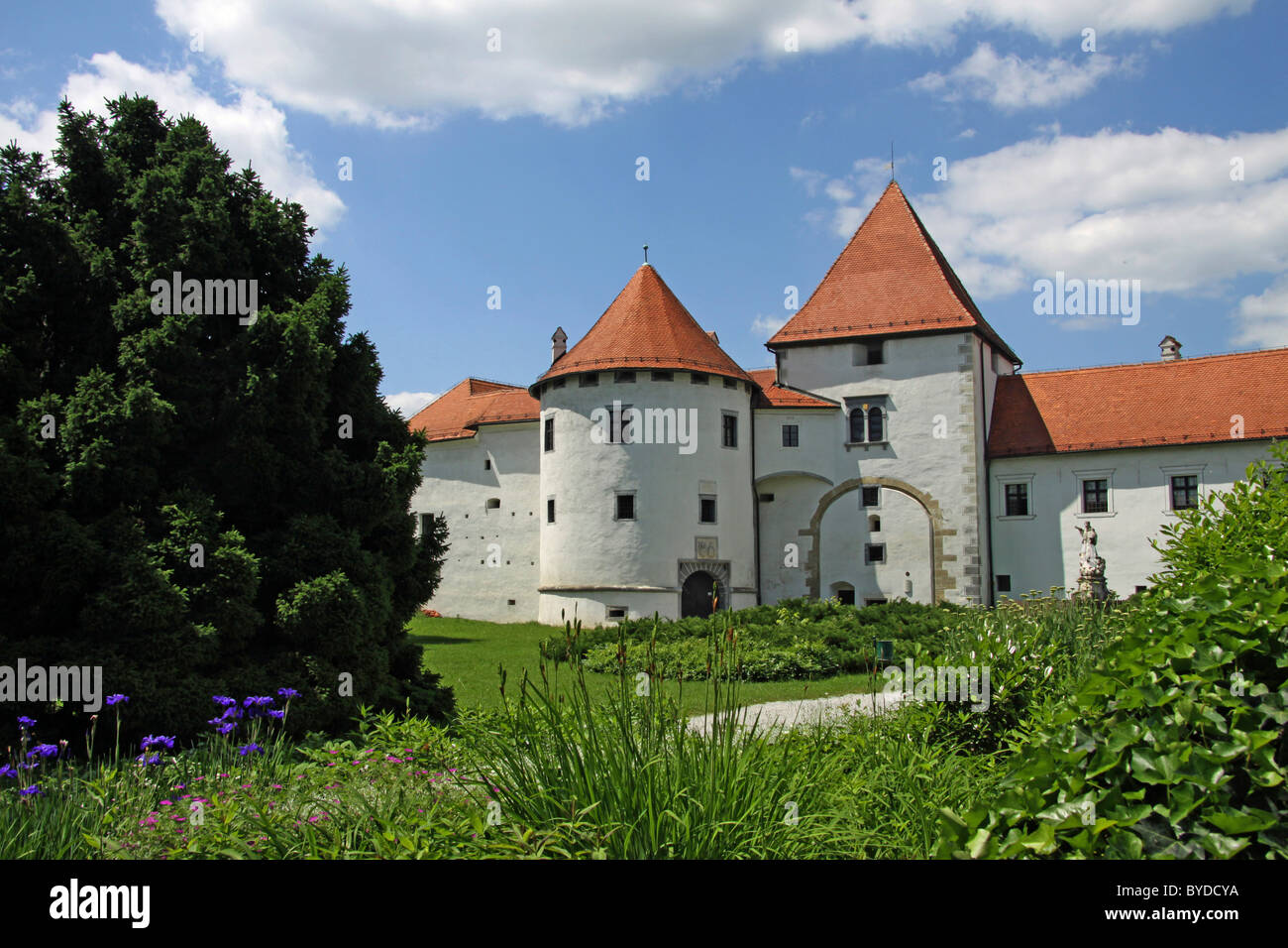 Stari Grad Castle, City Museum, Varazdin, Croatia, Europe Stock Photo ...