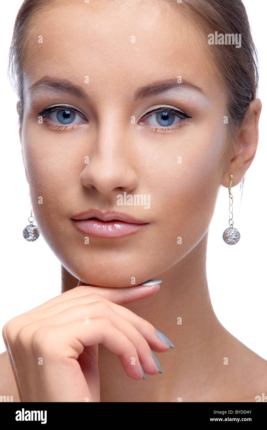 portrait of beautiful model Stock Photo - Alamy