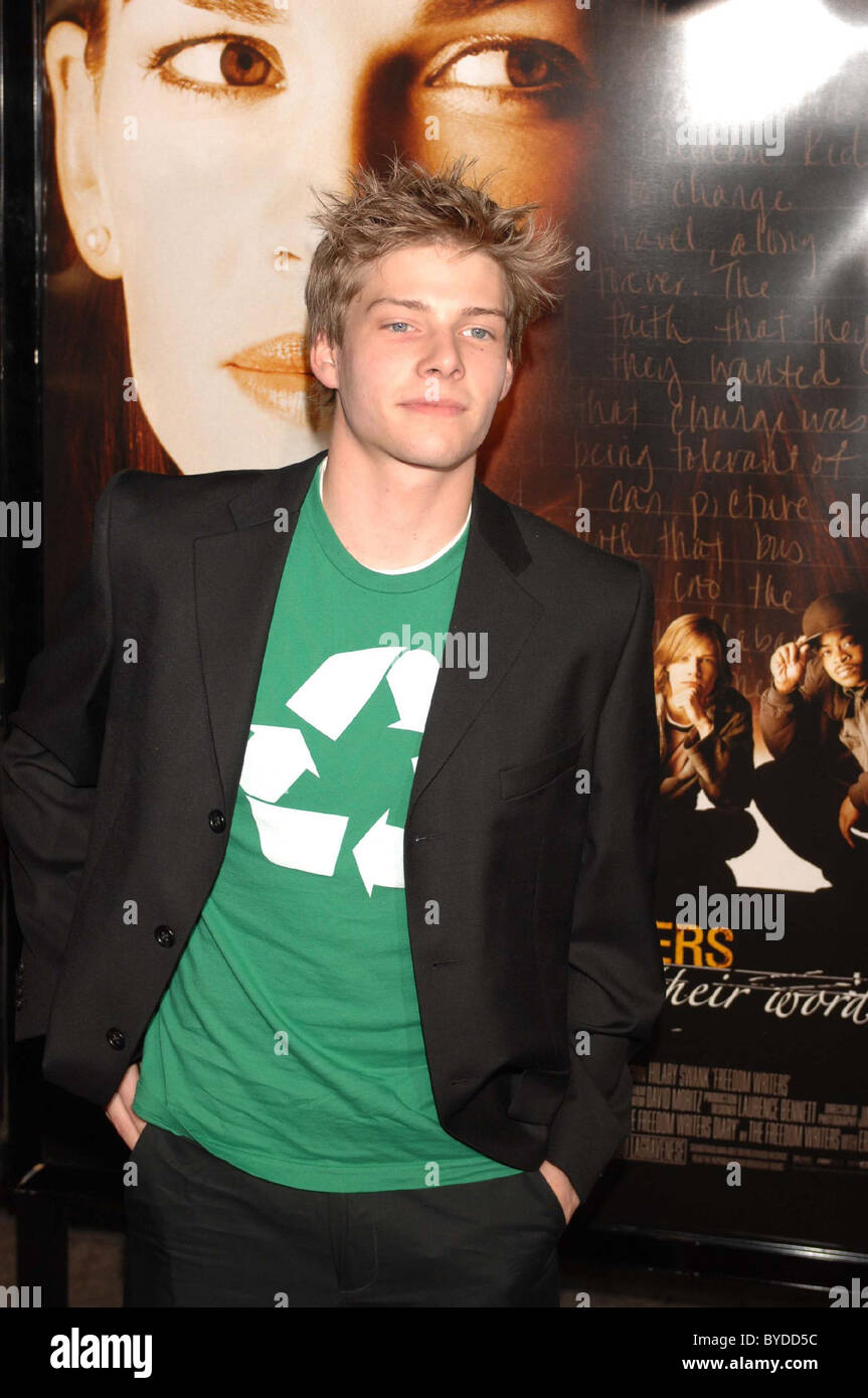 Hunter Parrish The Los Angeles Premiere of 'Freedom Writers' held at ...