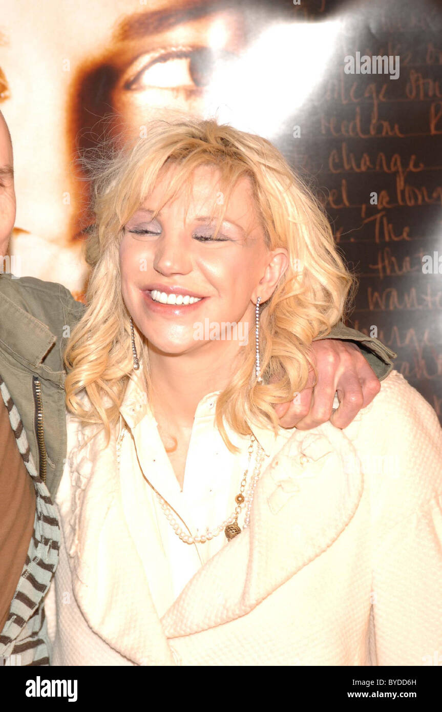 Billy Corrigan and Courtney Love The Los Angeles Premiere of 'Freedom ...