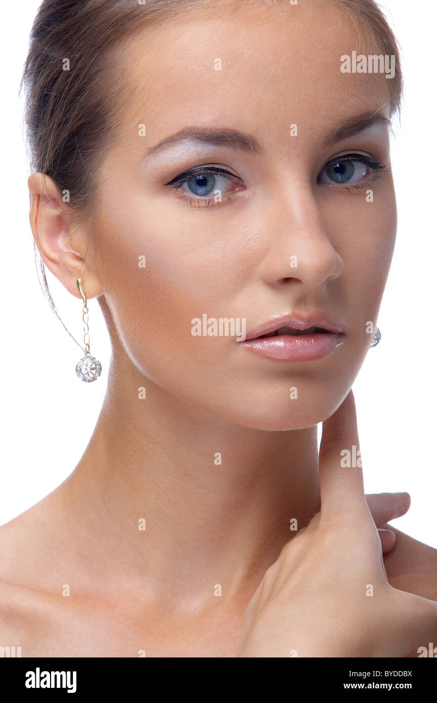 portrait of beautiful model Stock Photo - Alamy