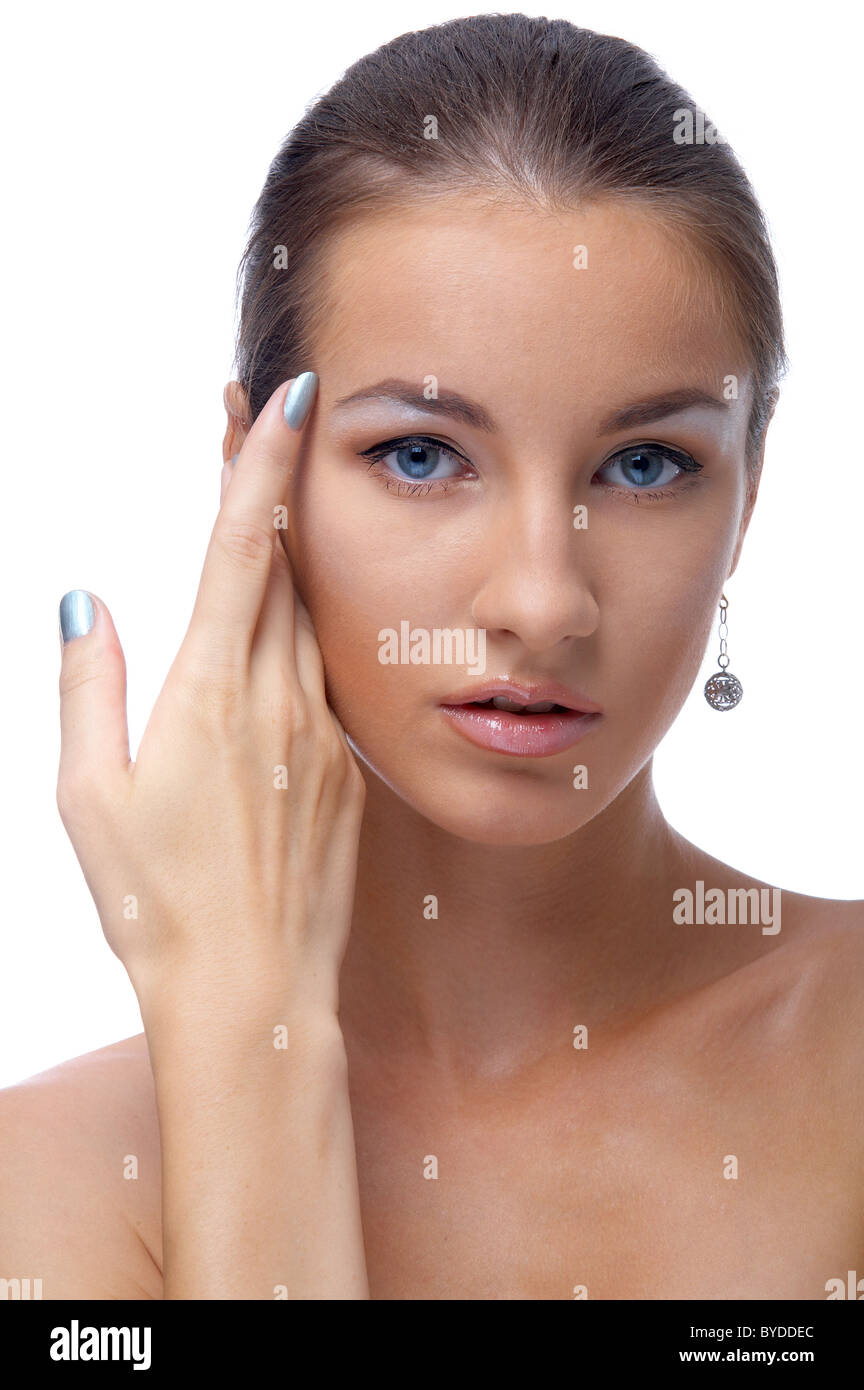 portrait of beautiful model Stock Photo - Alamy