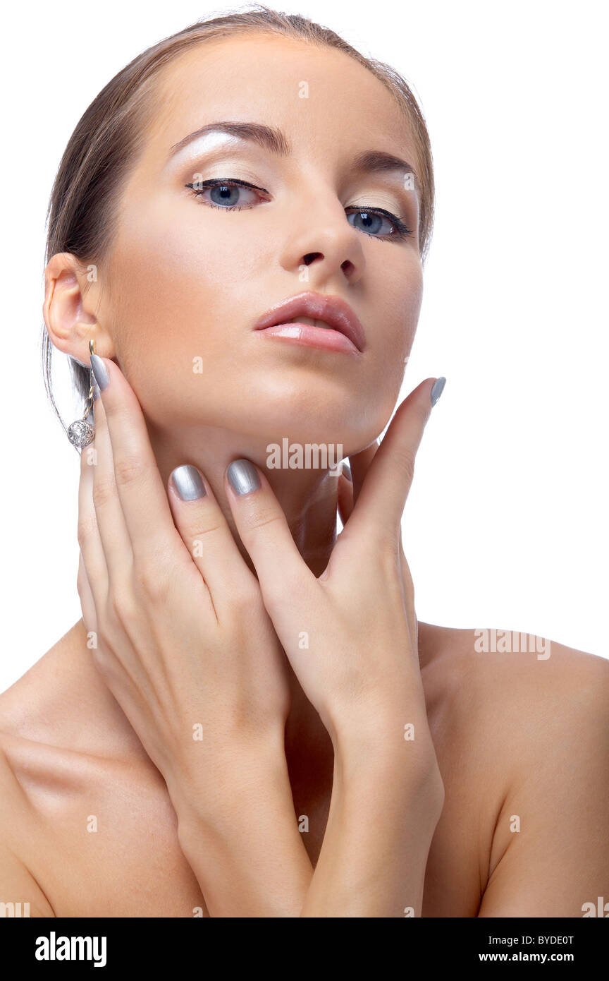 portrait of beautiful model Stock Photo - Alamy