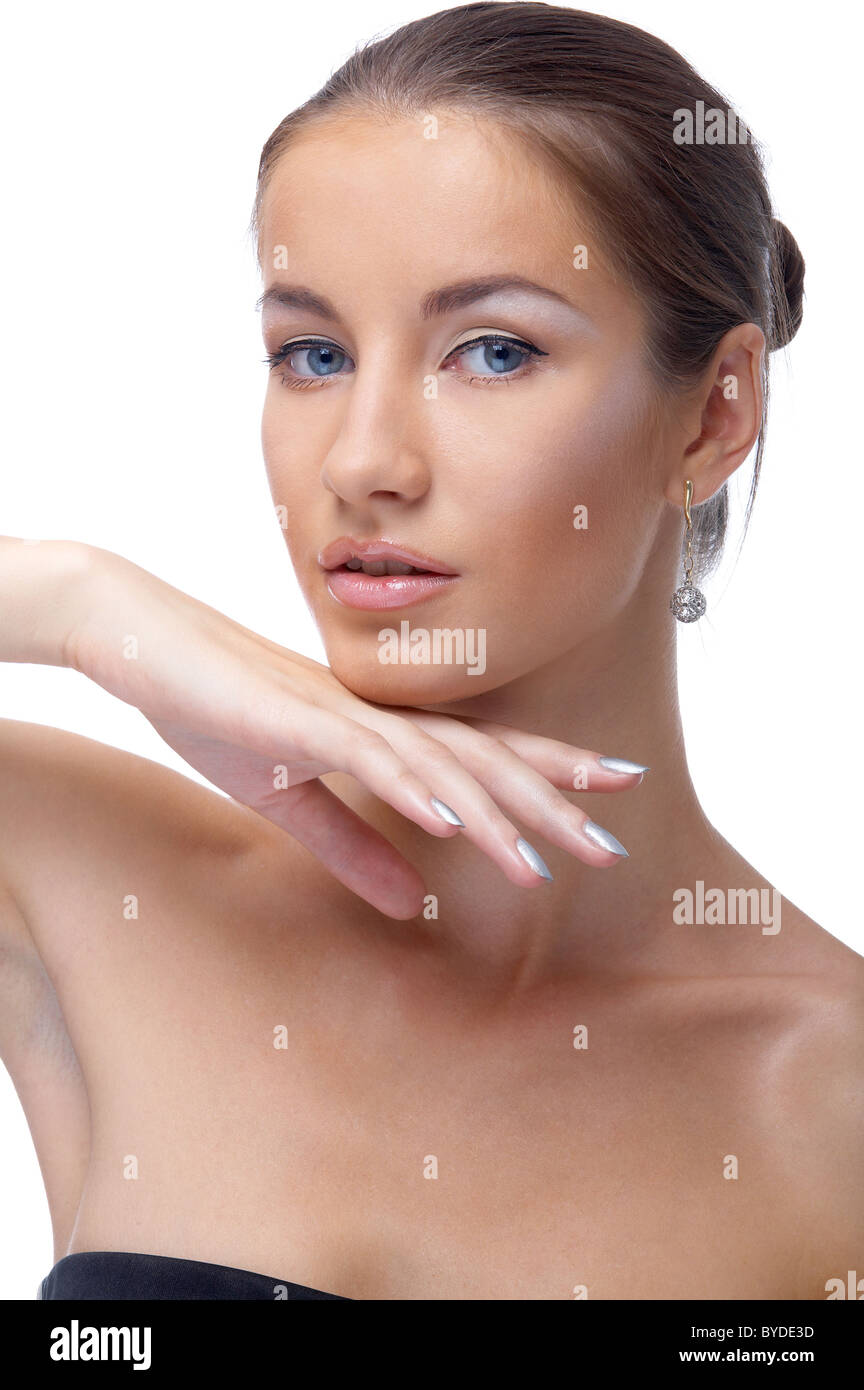 portrait of beautiful model Stock Photo - Alamy
