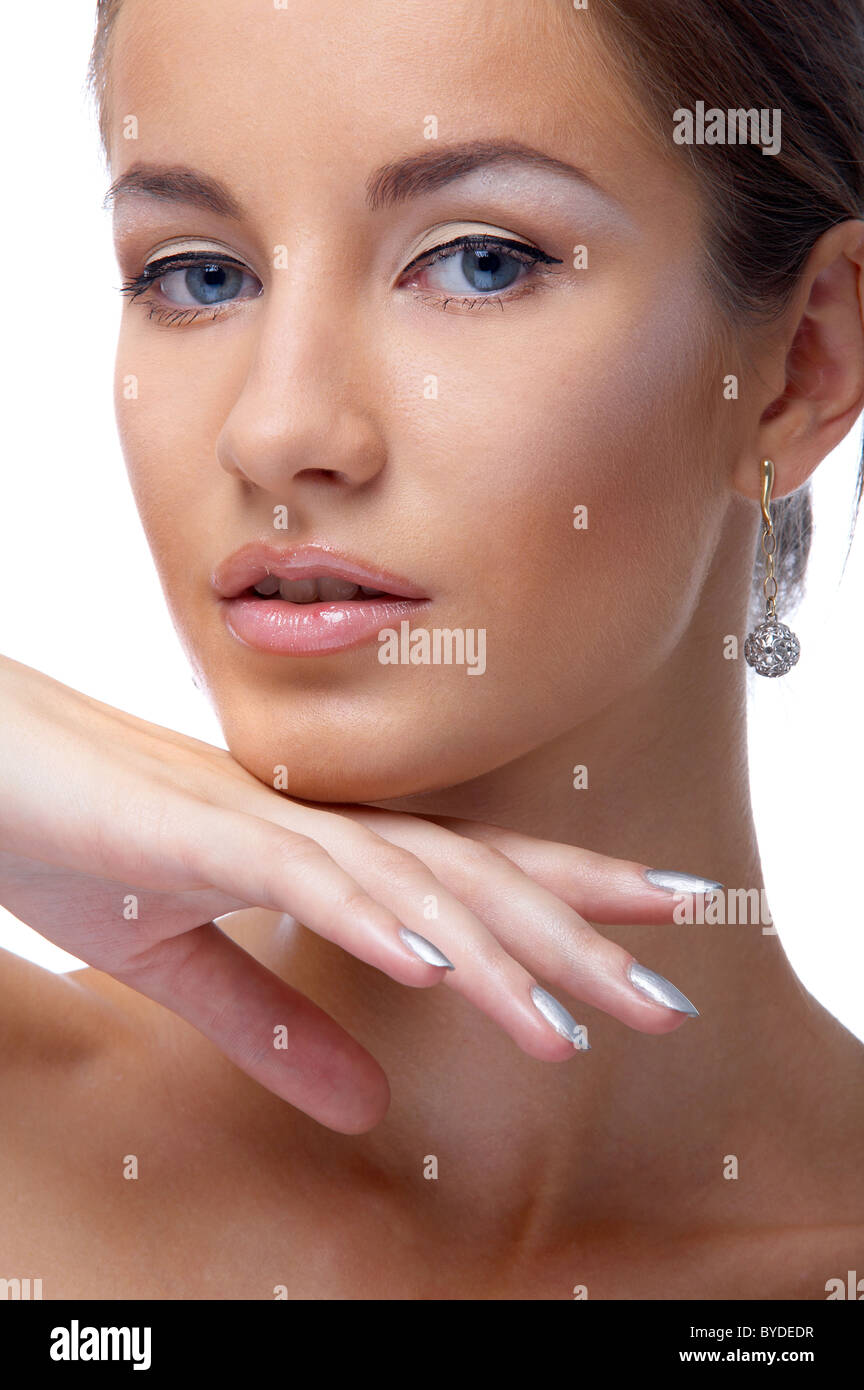 portrait of beautiful model Stock Photo - Alamy