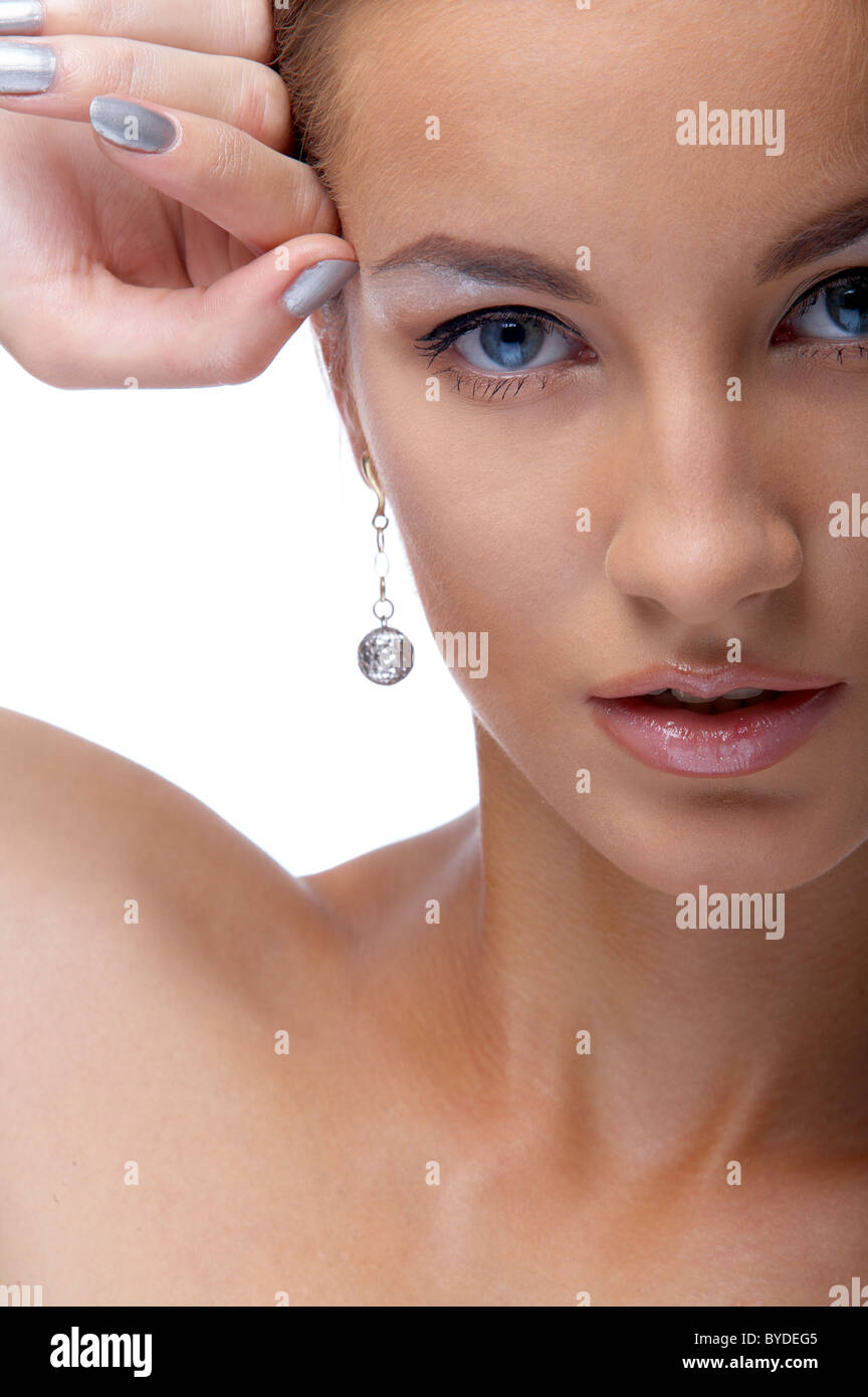 portrait of beautiful model Stock Photo - Alamy