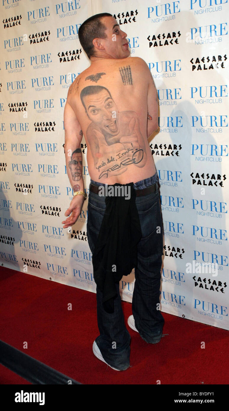 Steve-O 'Jackass 2' DVD release party at Pure Nightclub inside Caesars ...