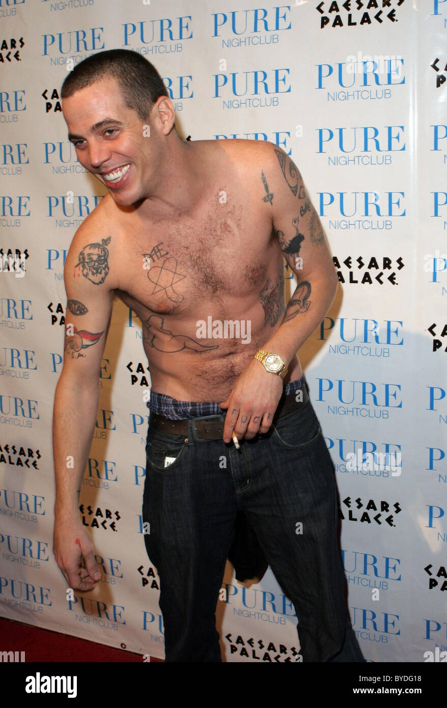 Steve-O 'Jackass 2' DVD release party at Pure Nightclub inside Caesars ...