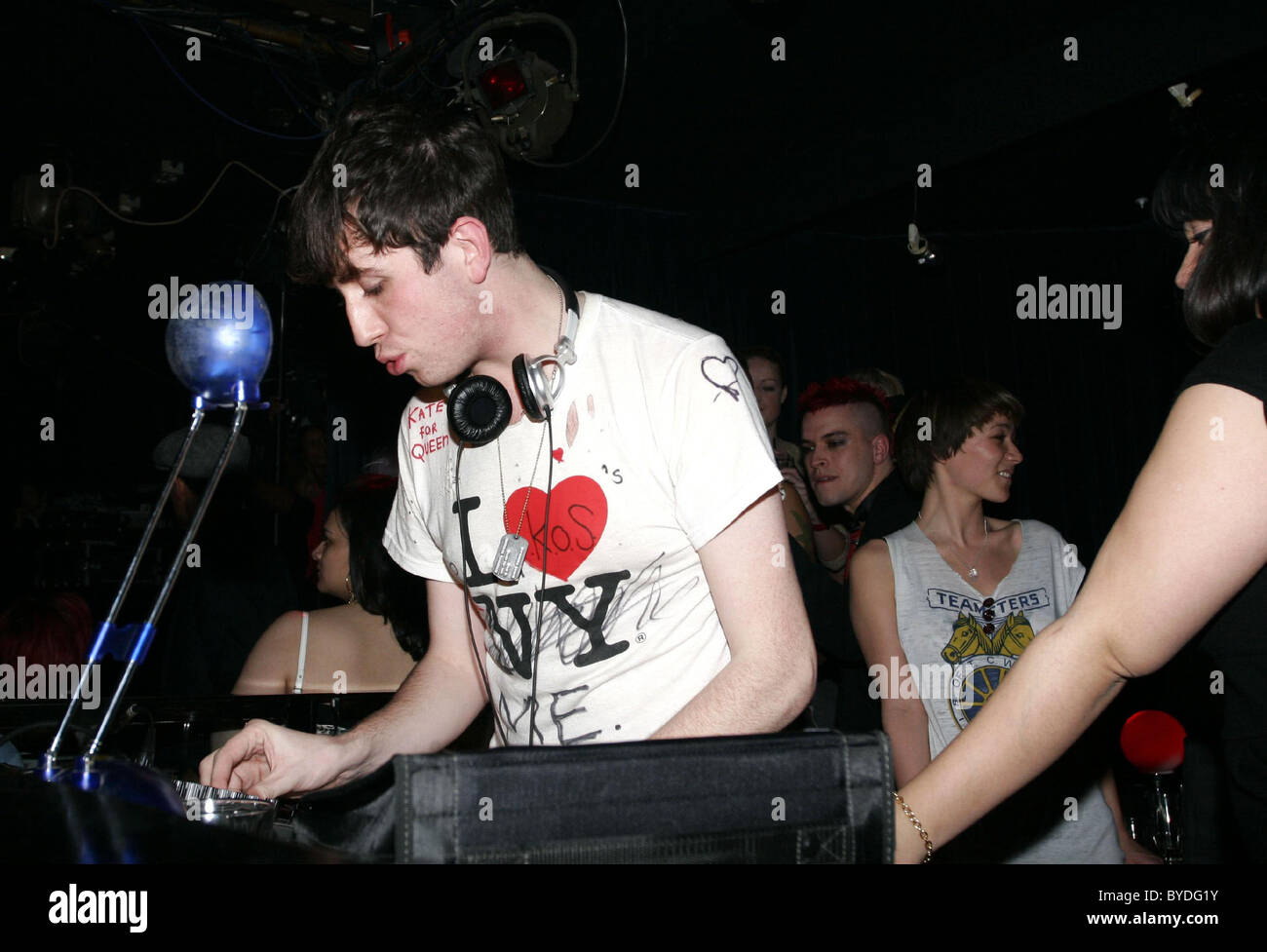 Big Brother winner Pete Bennett DJs at Soho Revue Bar. Pete was DJing ...