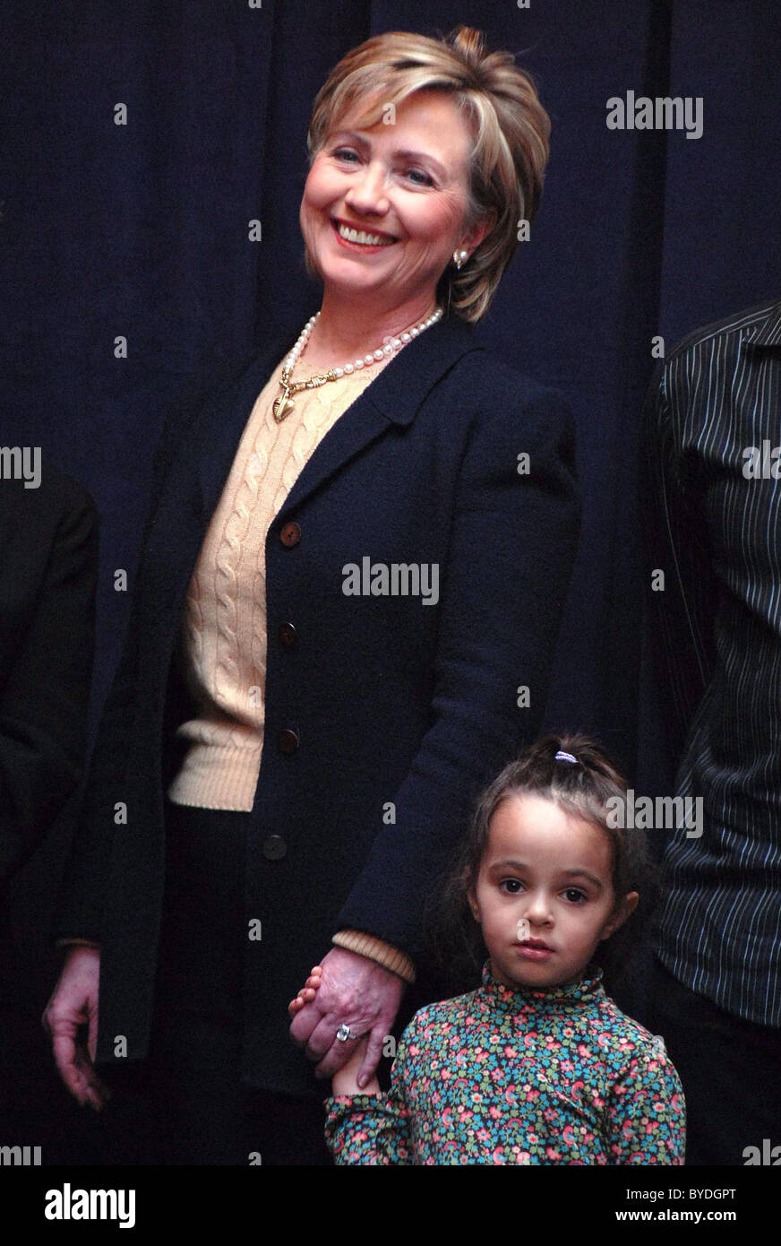 Hillary Clinton meets and greets the public whilst Speaking On Child ...