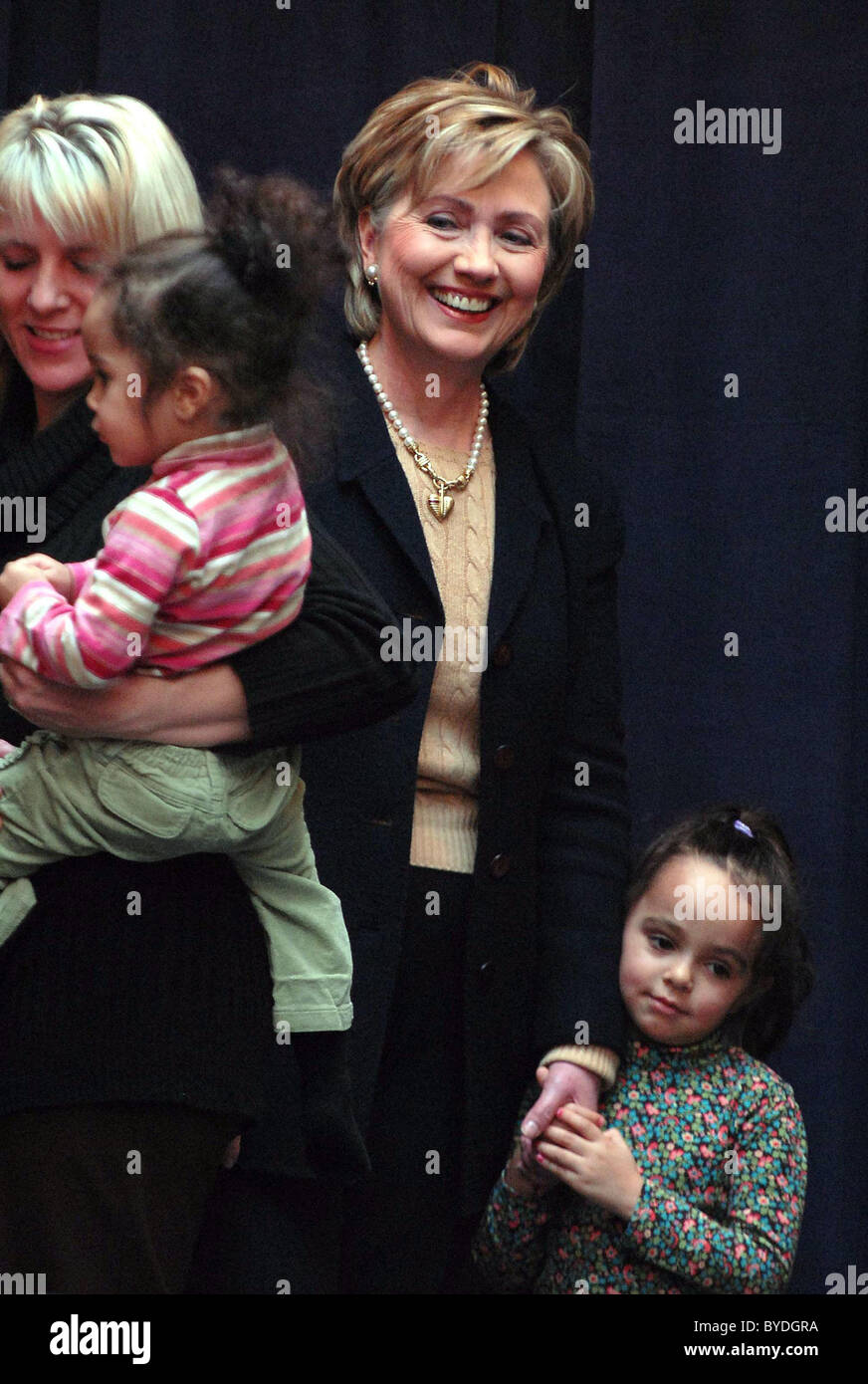 Hillary Clinton meets and greets the public whilst Speaking On Child ...