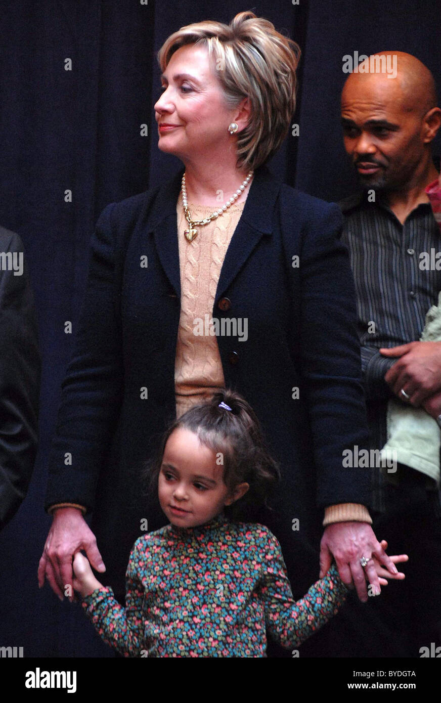 Hillary Clinton meets and greets the public whilst Speaking On Child ...