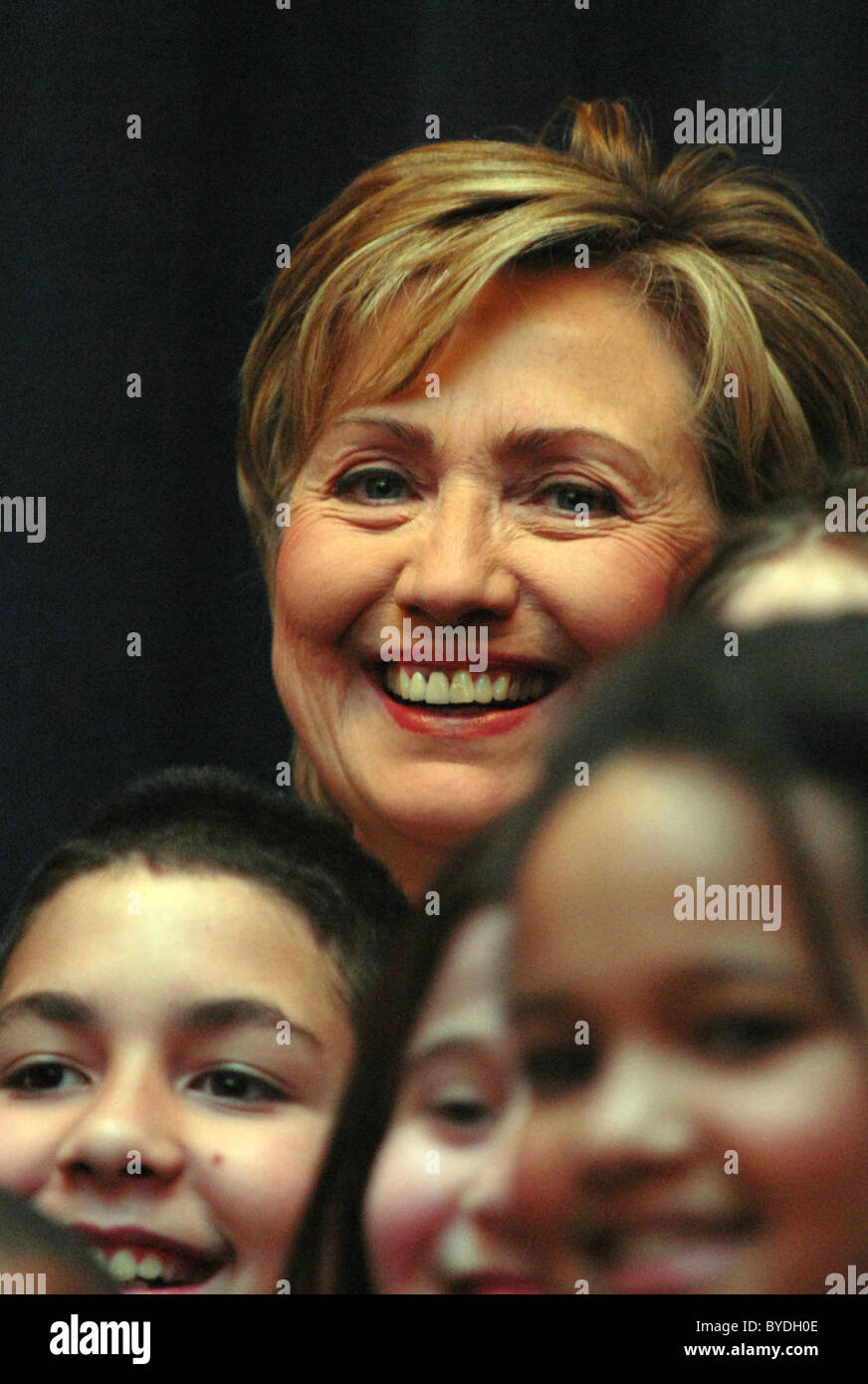 Hillary Clinton meets and greets the public whilst Speaking On Child ...