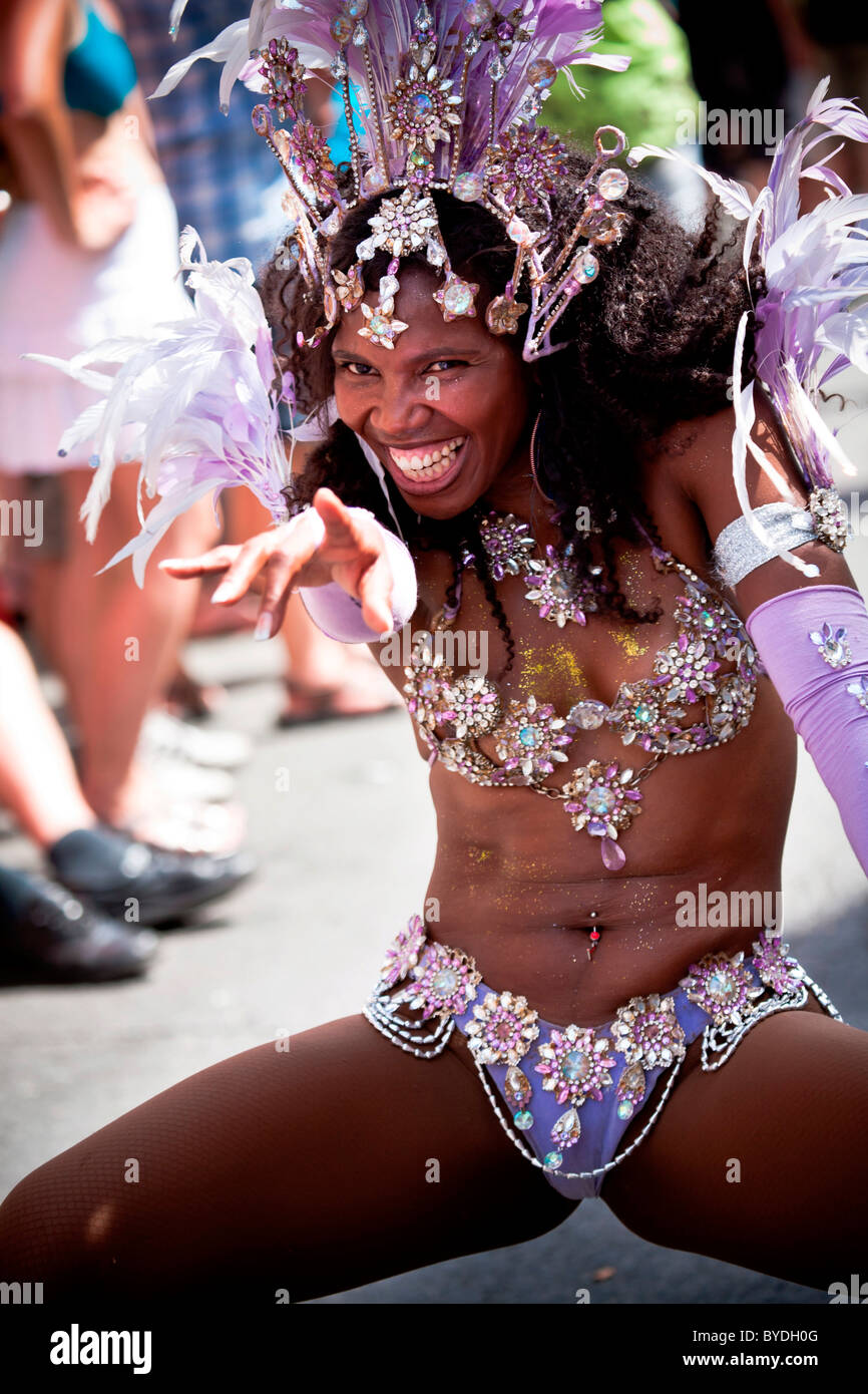 Female samba dancer, Samba Festival, Coburg, Bavaria, Germany, Europe Stock Photo - Alamy