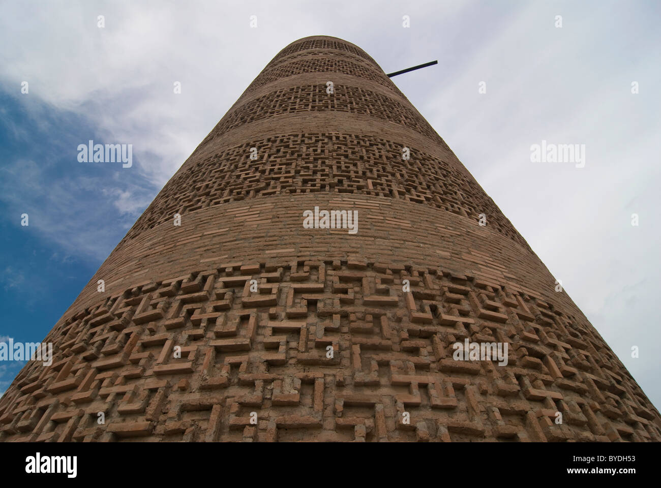 Burana Tower, minaret, Burana, Kyrgyzstan, Central Asia Stock Photo - Alamy