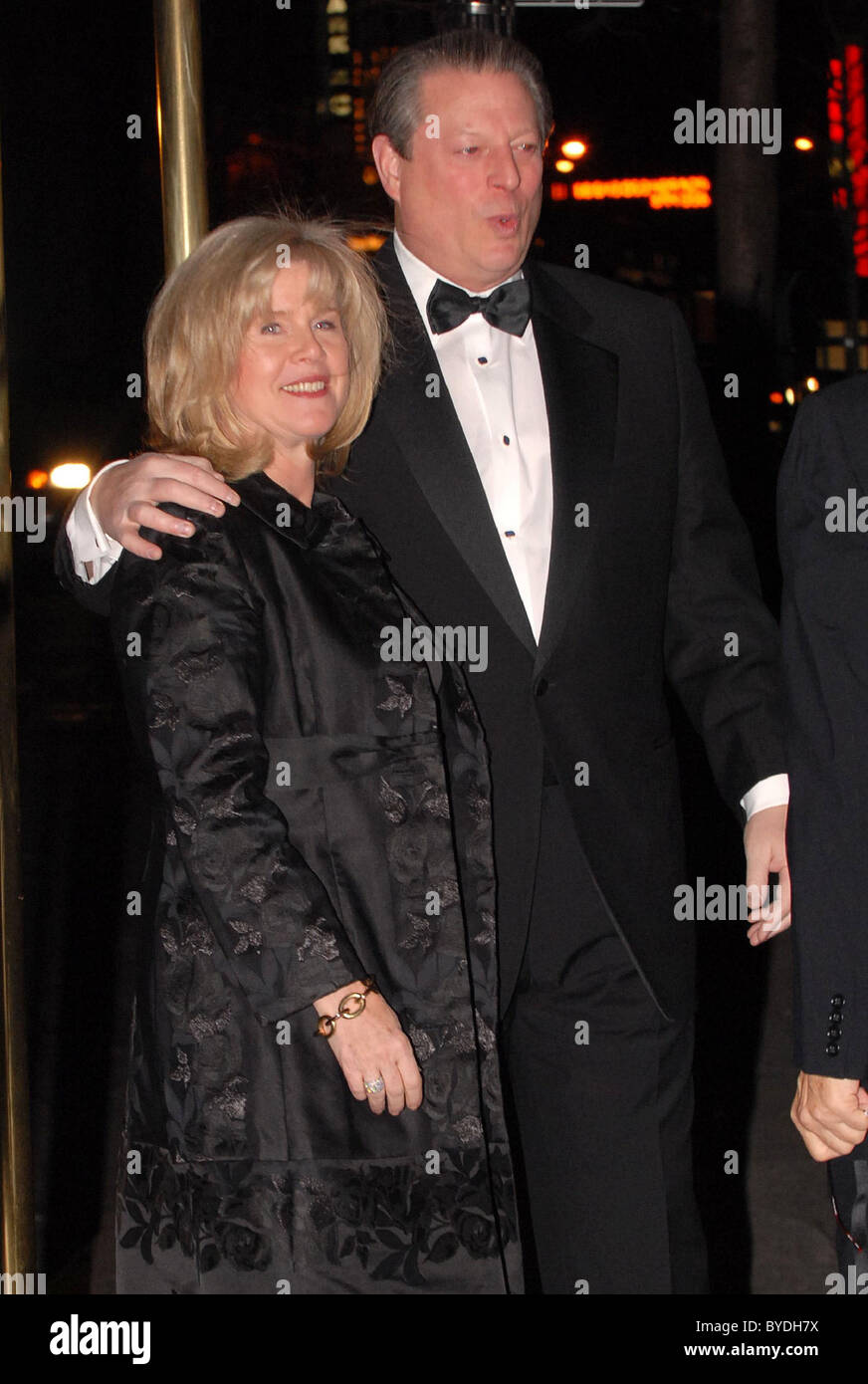 Tipper Gore and Al Gore at The Harvard Club of New York City where ...