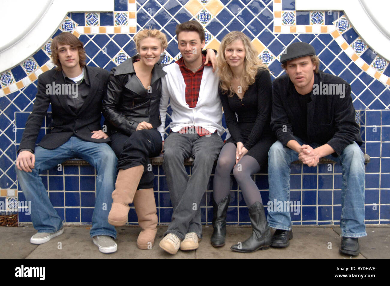 Ryan Donowho, Dominique Swain, Matthew Nourse, Sophie Mann and Mark ...