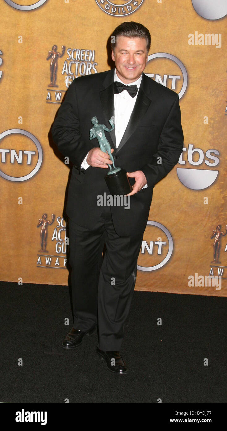 Alec Baldwin 13th Annual Screen Actors Guild Awards - Press Room held at Shrine Auditorium Los ...