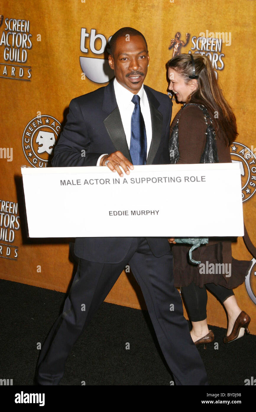 Eddie Murphy 13th Annual Screen Actors Guild Awards - Press Room held ...