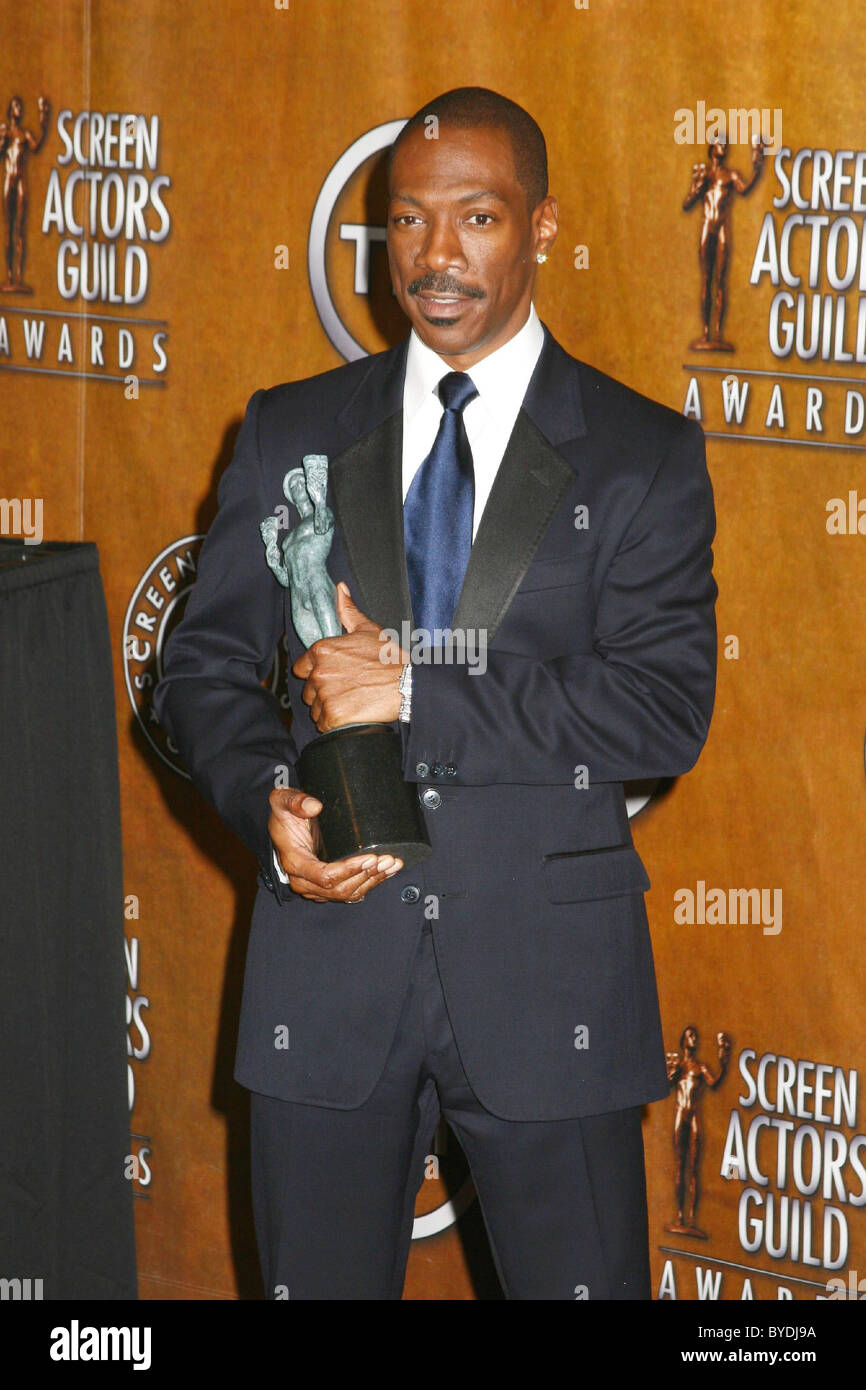 Eddie Murphy 13th Annual Screen Actors Guild Awards - Press Room held ...