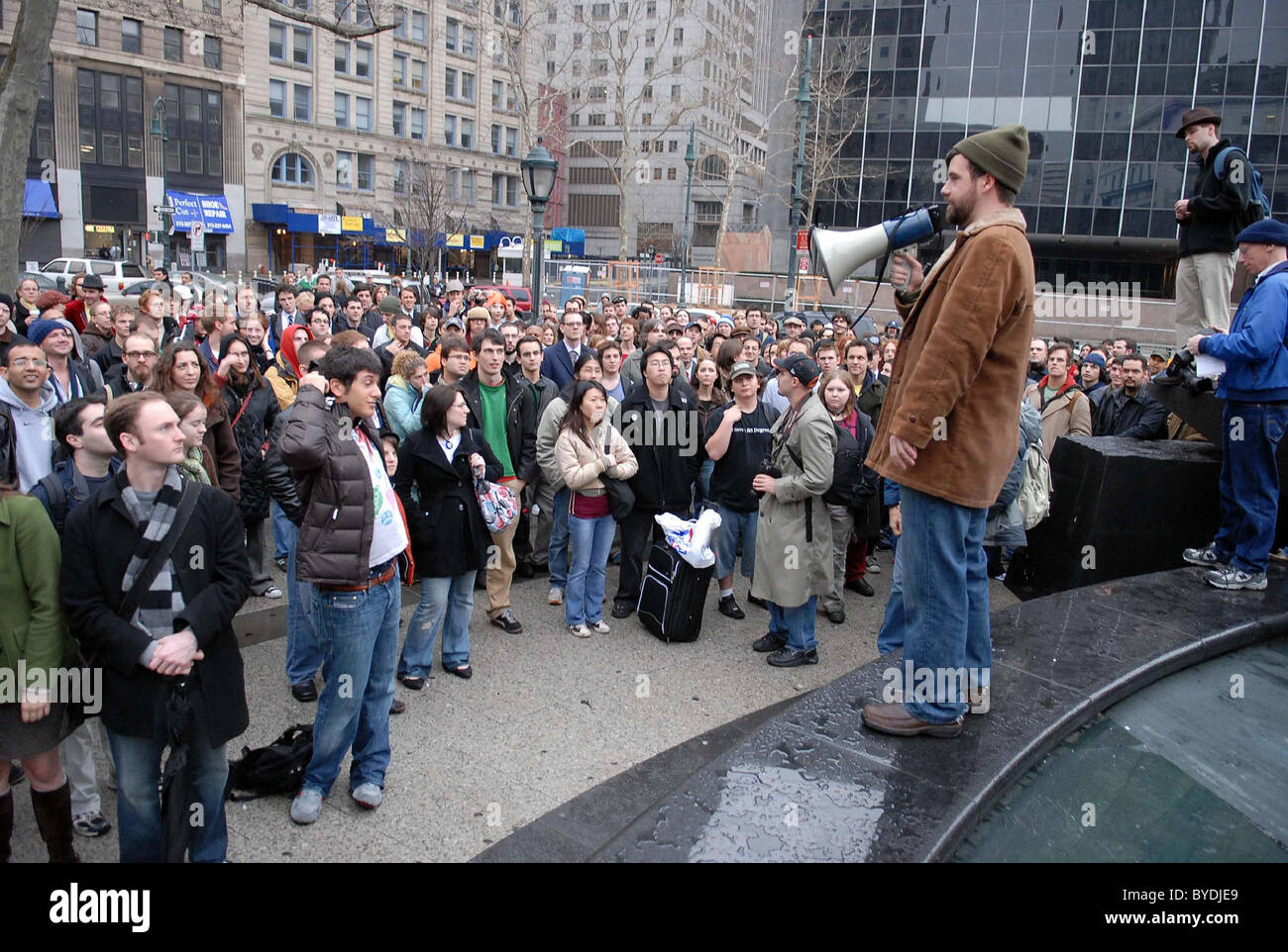 Charlie Todd No Pants! Subway Ride was organized by Improv Everywhere ...